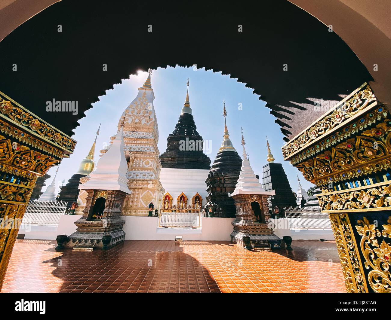 Wat Ban Den or Wat Banden complex temple in Mae Taeng District, Chiang ...