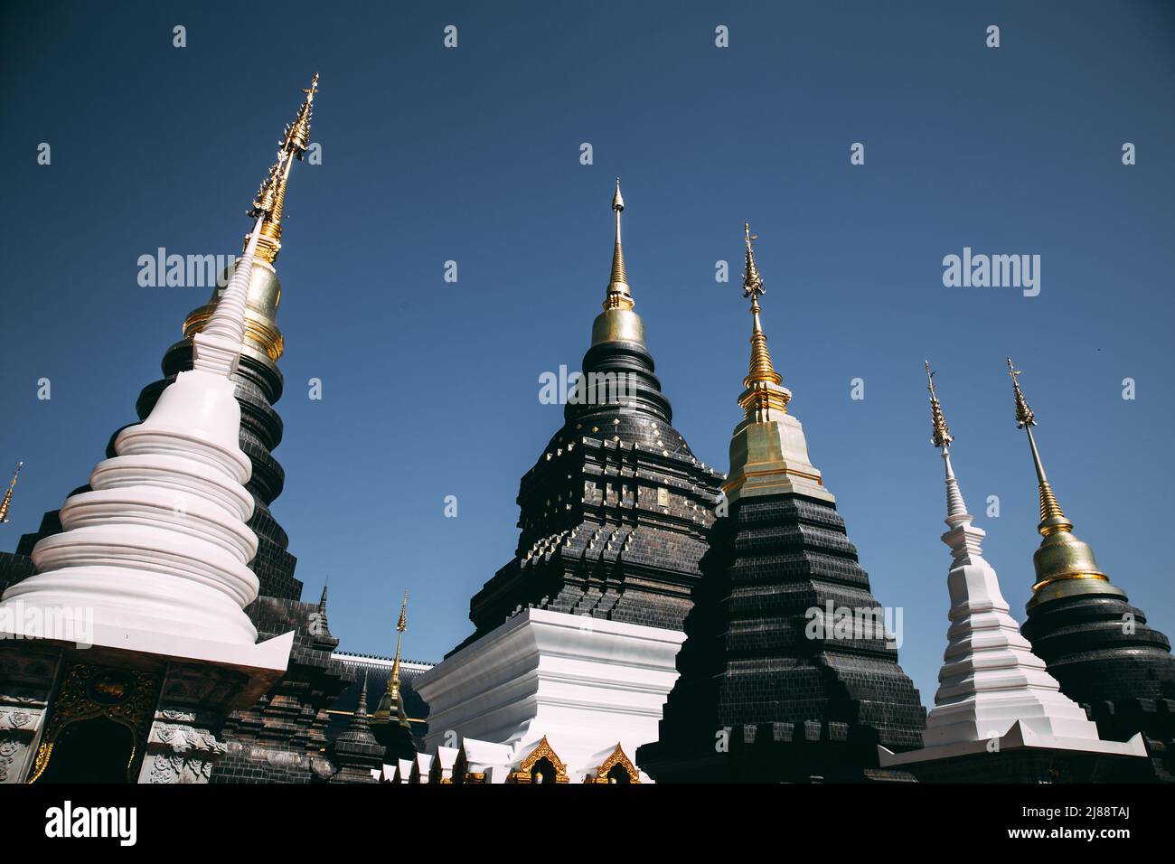 Wat Ban Den or Wat Banden complex temple in Mae Taeng District, Chiang ...