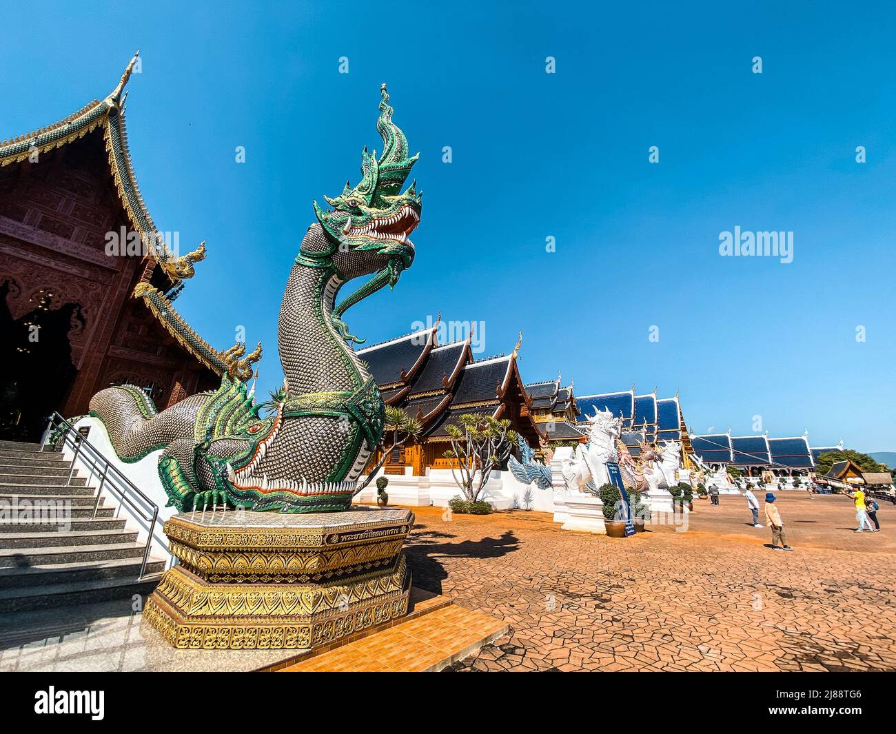 Wat Ban Den or Wat Banden complex temple in Mae Taeng District, Chiang ...