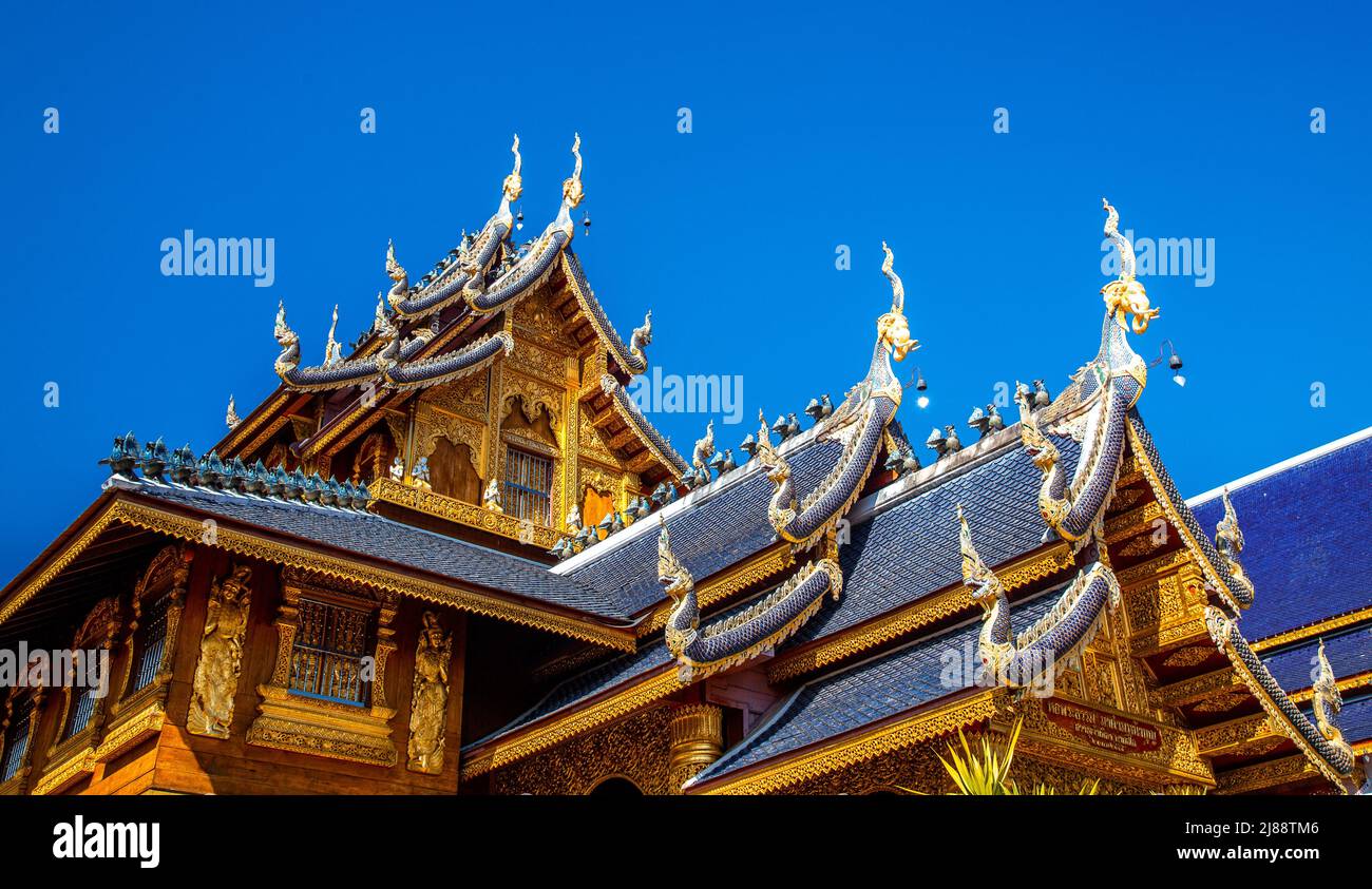 Wat Ban Den or Wat Banden complex temple in Mae Taeng District, Chiang ...