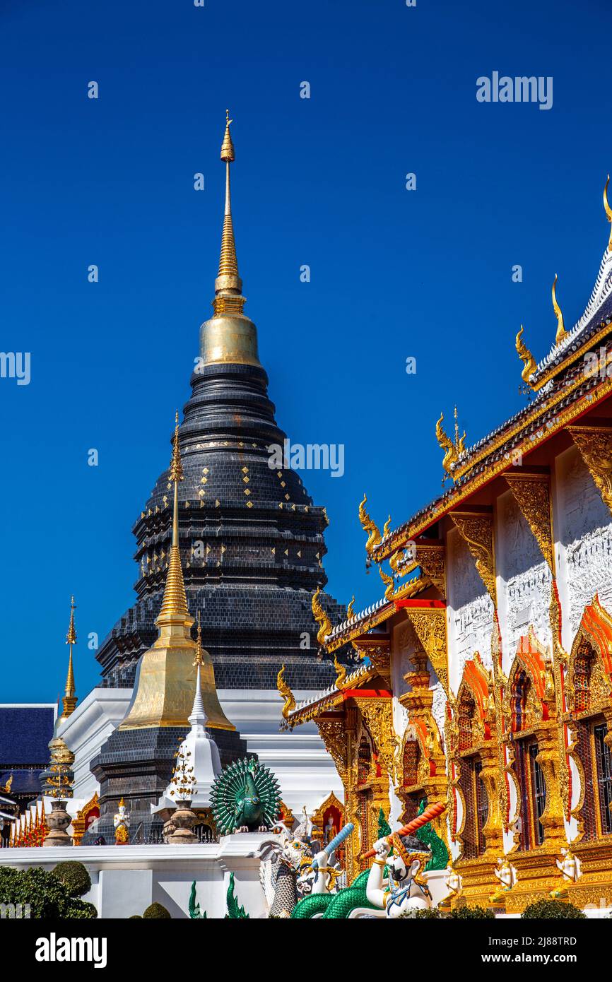 Wat Ban Den or Wat Banden complex temple in Mae Taeng District, Chiang ...