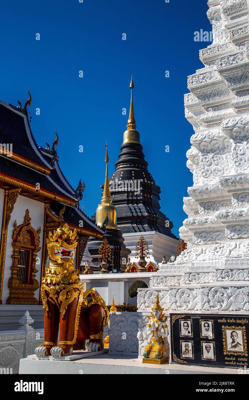 Wat Ban Den or Wat Banden complex temple in Mae Taeng District, Chiang ...