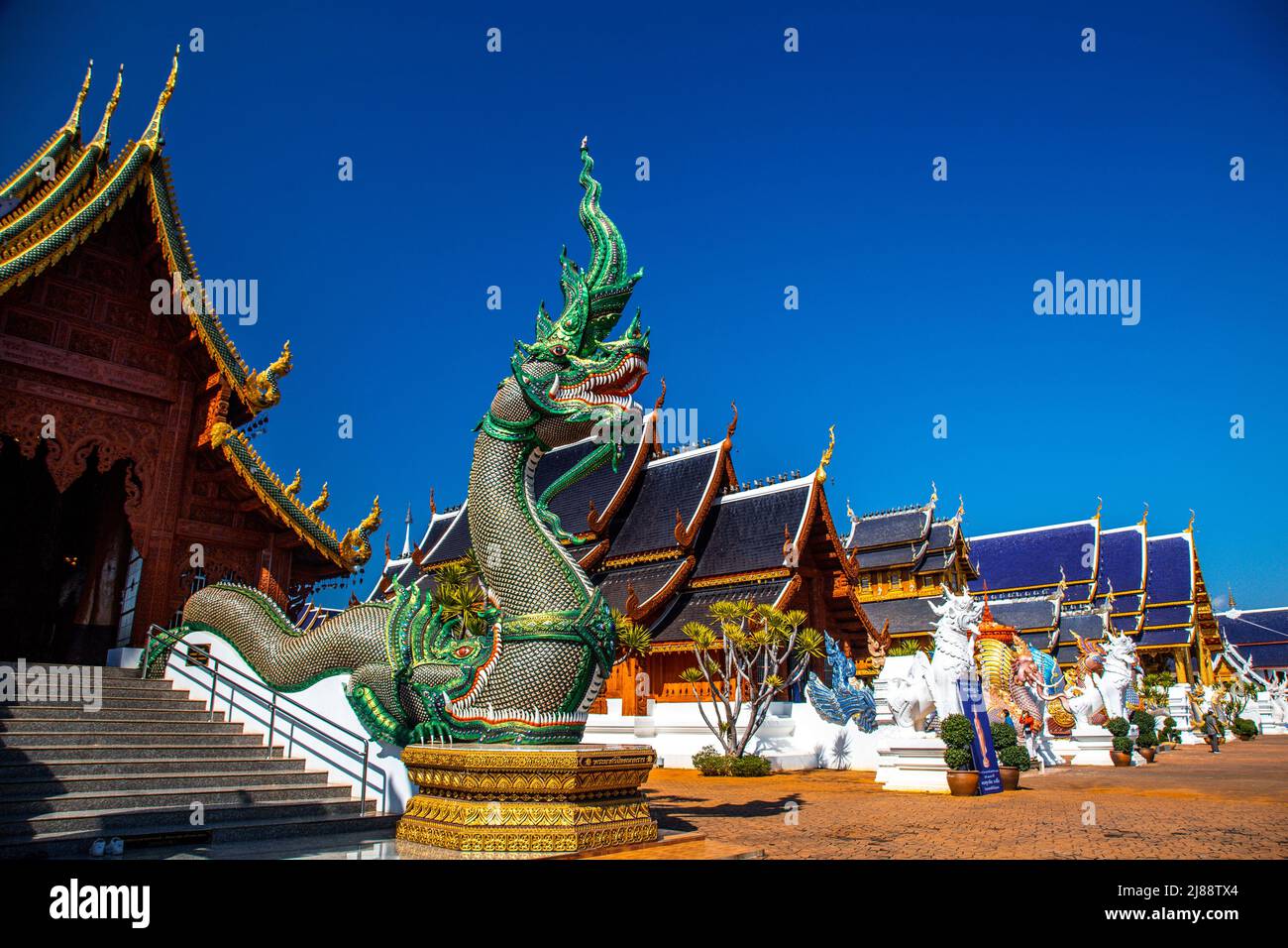 Wat Ban Den or Wat Banden complex temple in Mae Taeng District, Chiang ...