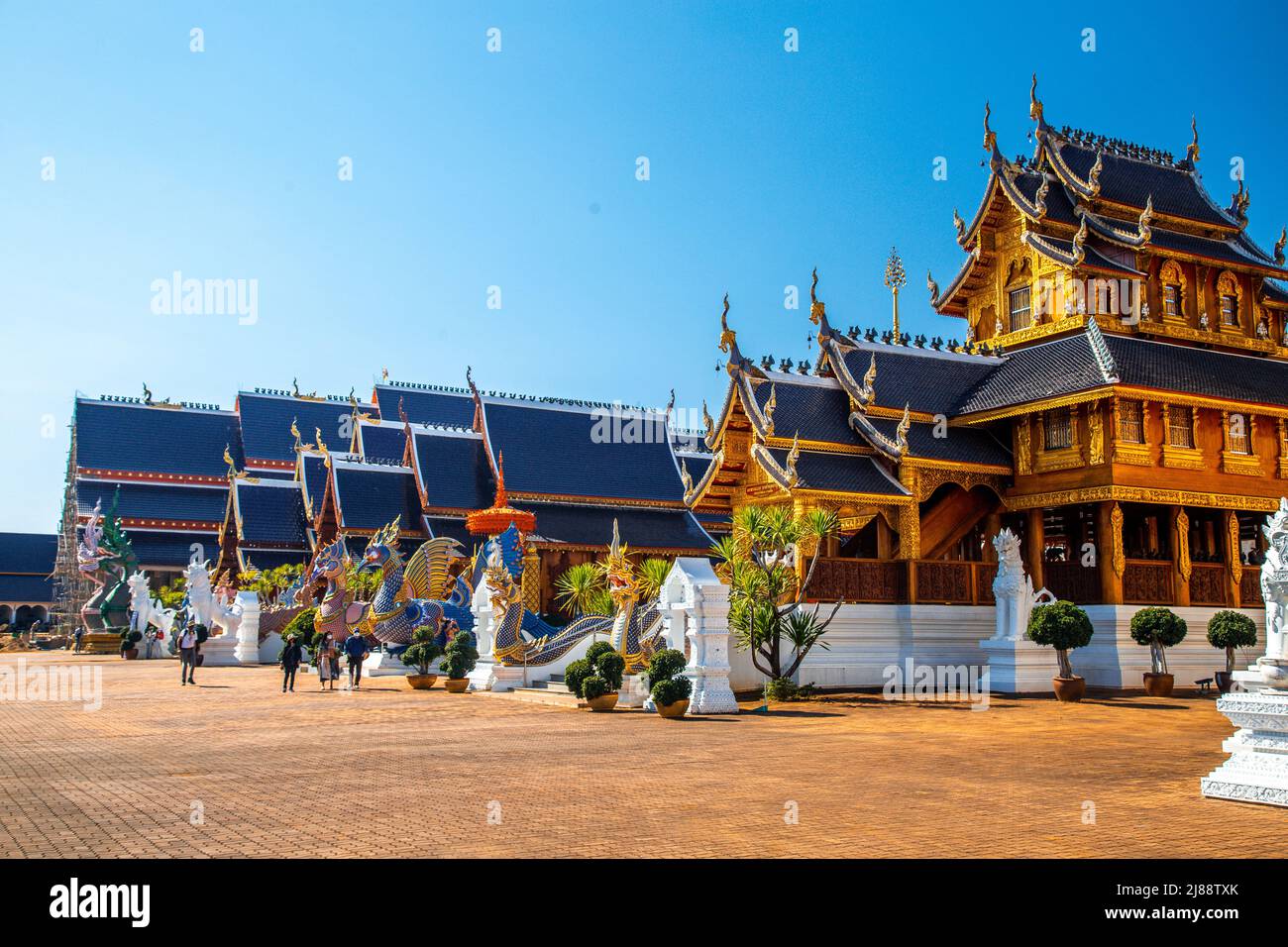 Wat Ban Den or Wat Banden complex temple in Mae Taeng District, Chiang ...