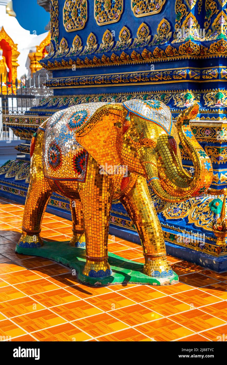 Wat Ban Den or Wat Banden complex temple in Mae Taeng District, Chiang ...
