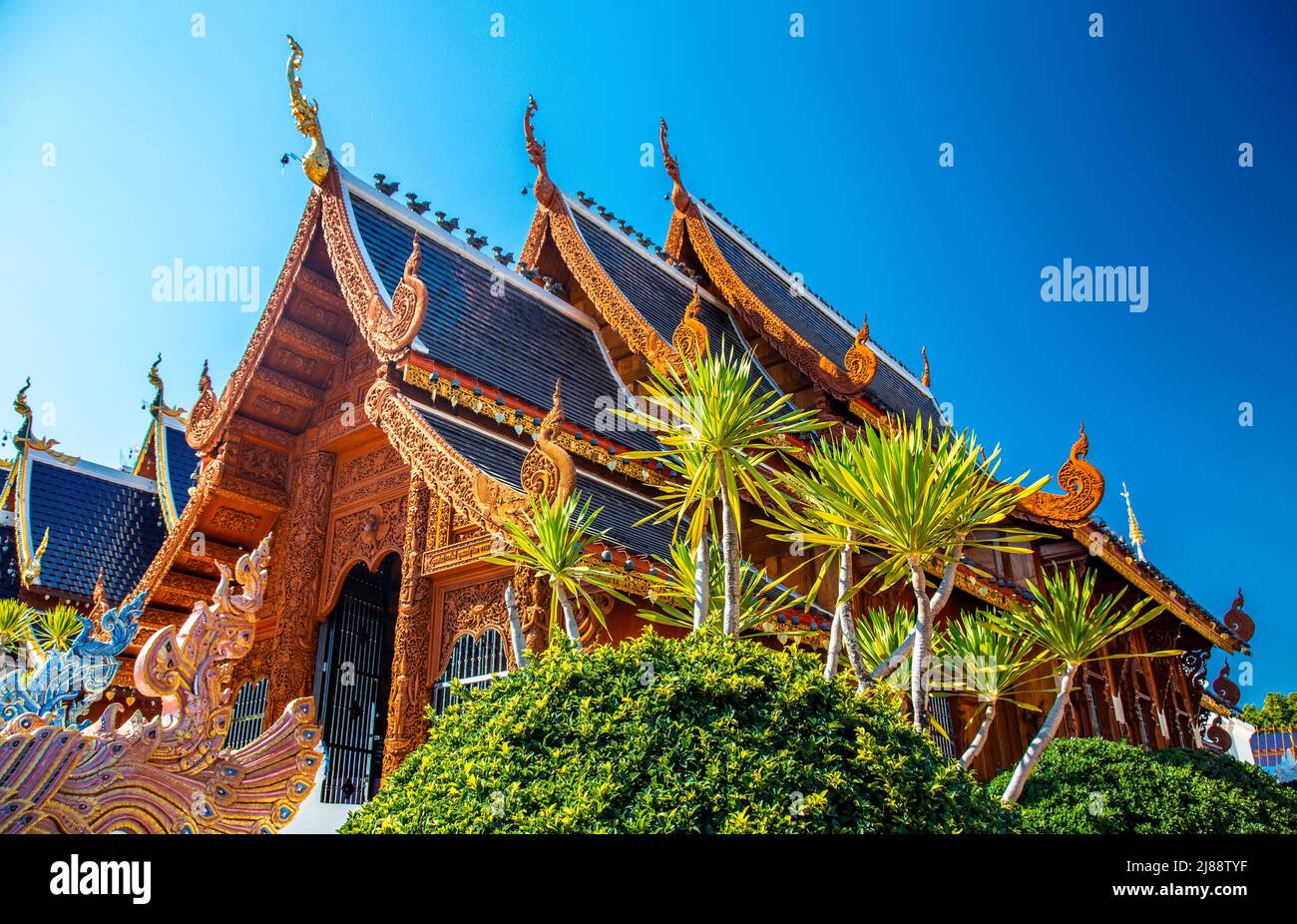 Wat Ban Den or Wat Banden complex temple in Mae Taeng District, Chiang ...