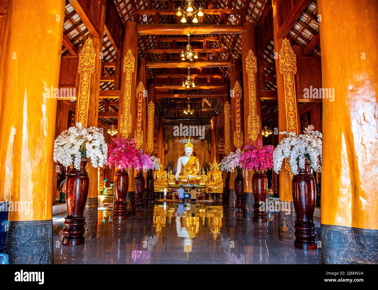 Wat Ban Den or Wat Banden complex temple in Mae Taeng District, Chiang ...