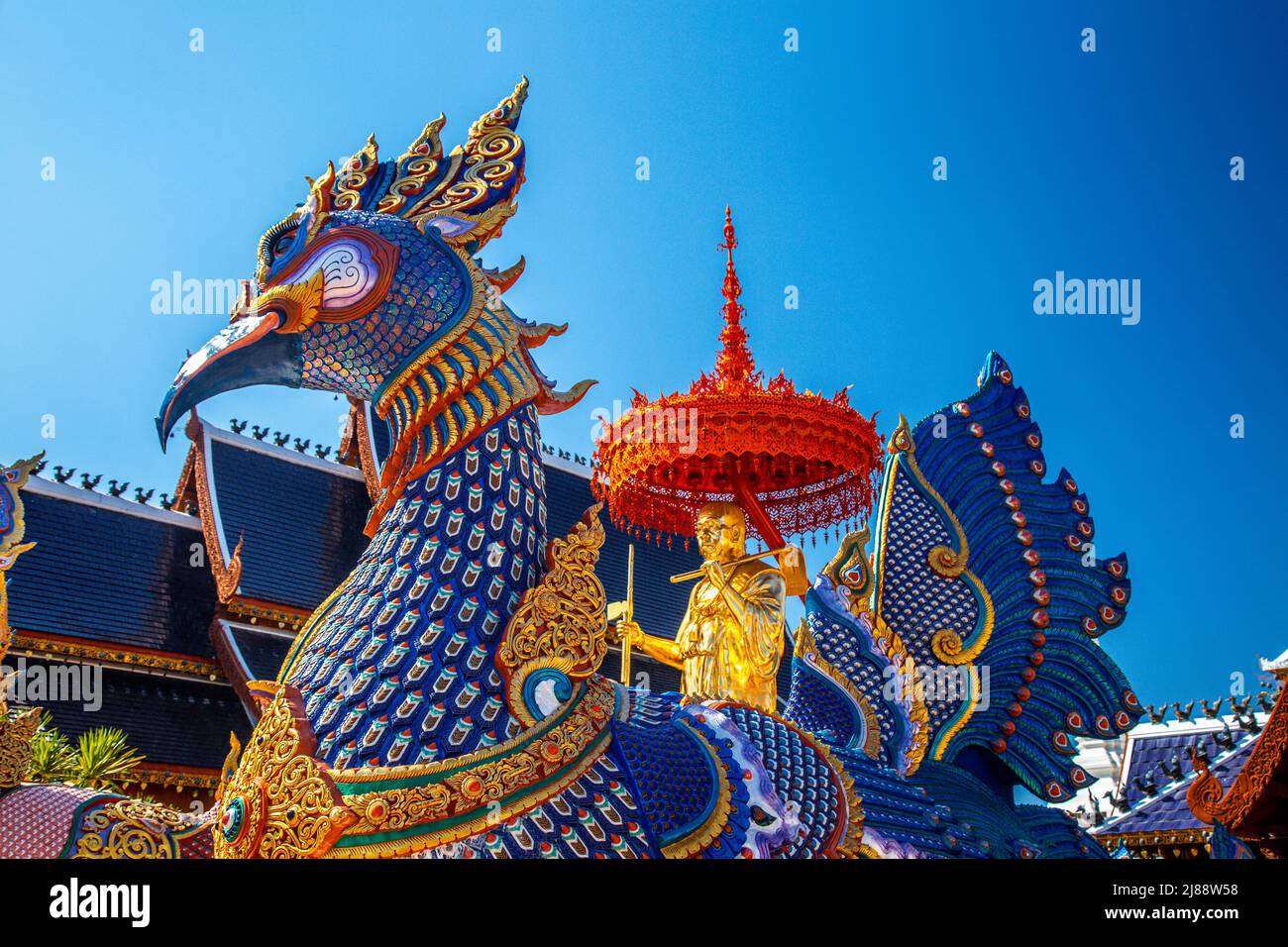 Wat Ban Den or Wat Banden complex temple in Mae Taeng District, Chiang ...