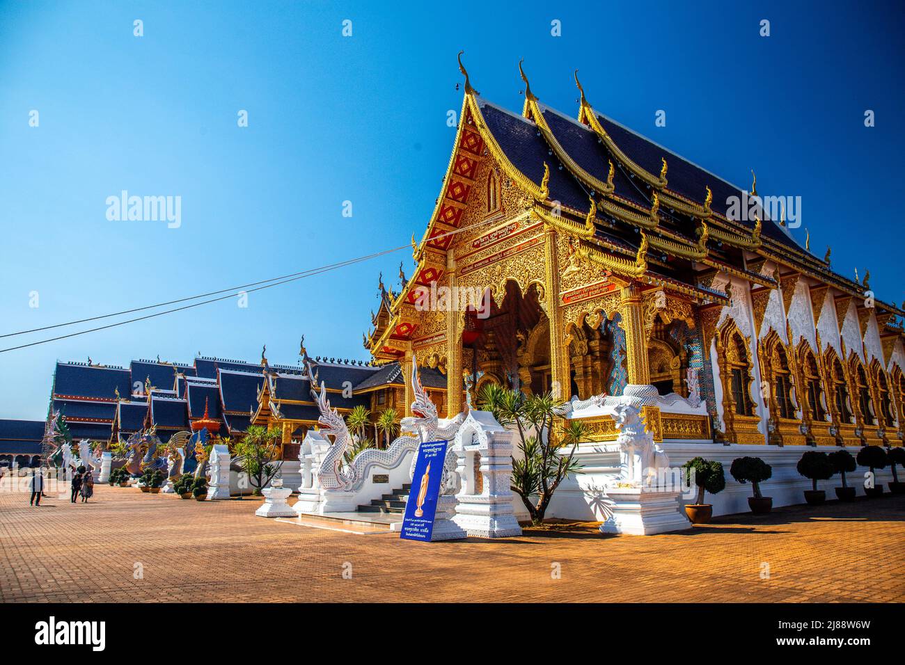 Wat Ban Den or Wat Banden complex temple in Mae Taeng District, Chiang ...