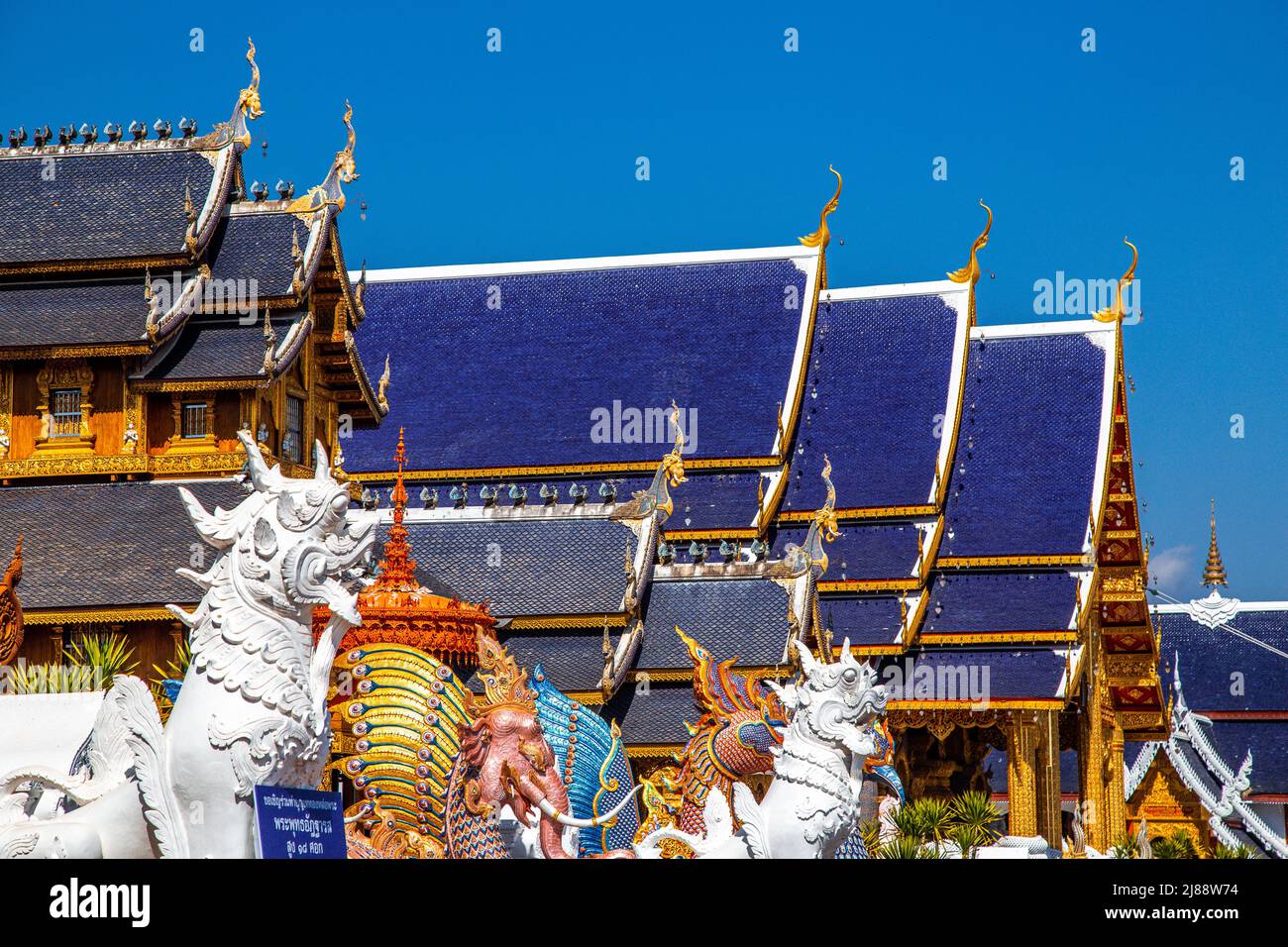 Wat Ban Den or Wat Banden complex temple in Mae Taeng District, Chiang ...