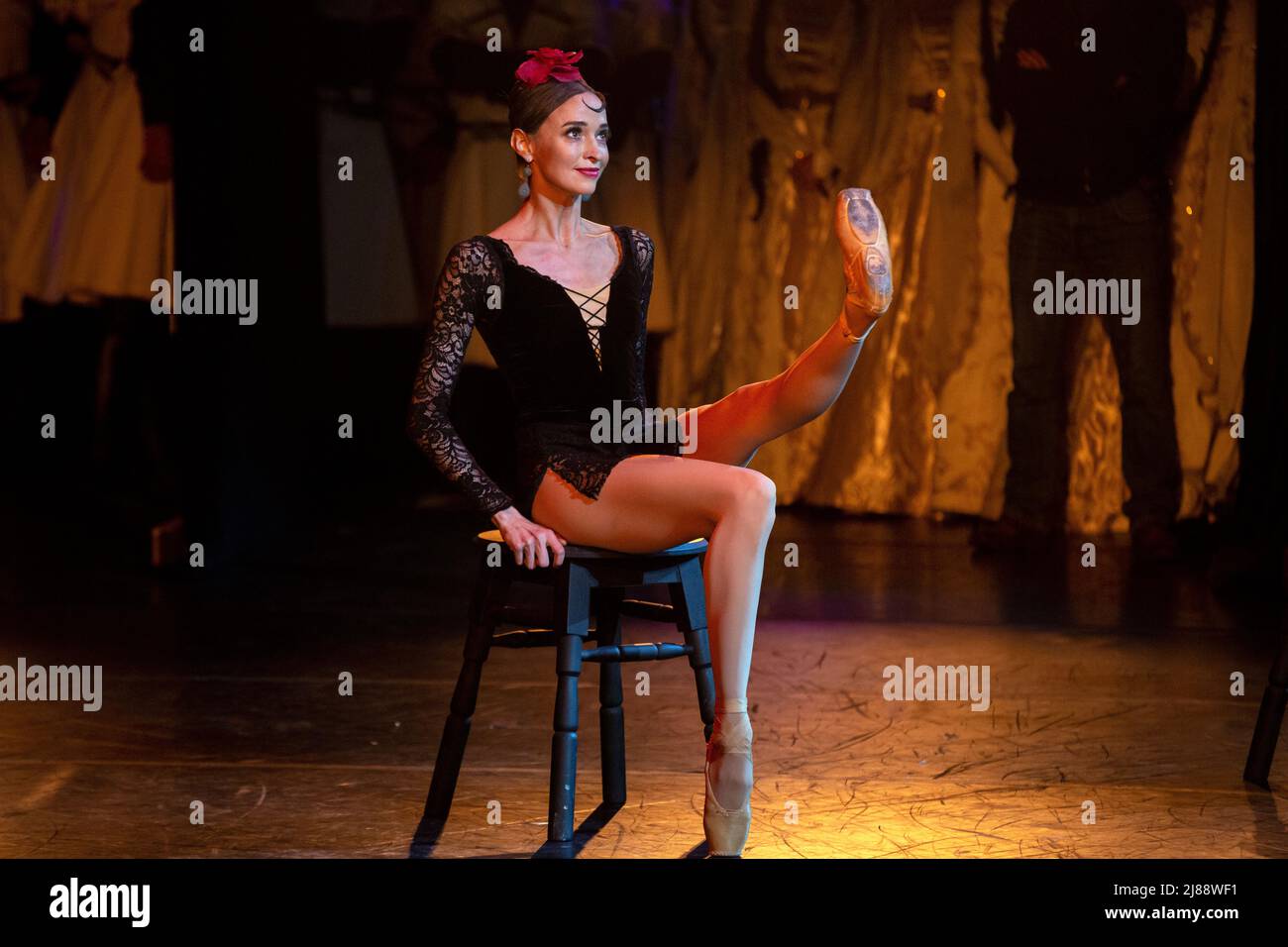 Moscow, Russia. 13rd May, 2022. Soloist of the Bolshoi Theatre Anna ...