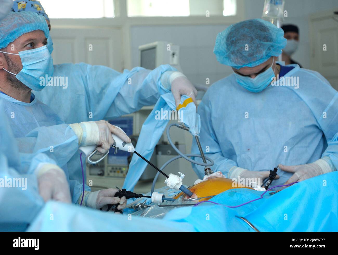 Laparoscopic procedure hi-res stock photography and images - Alamy