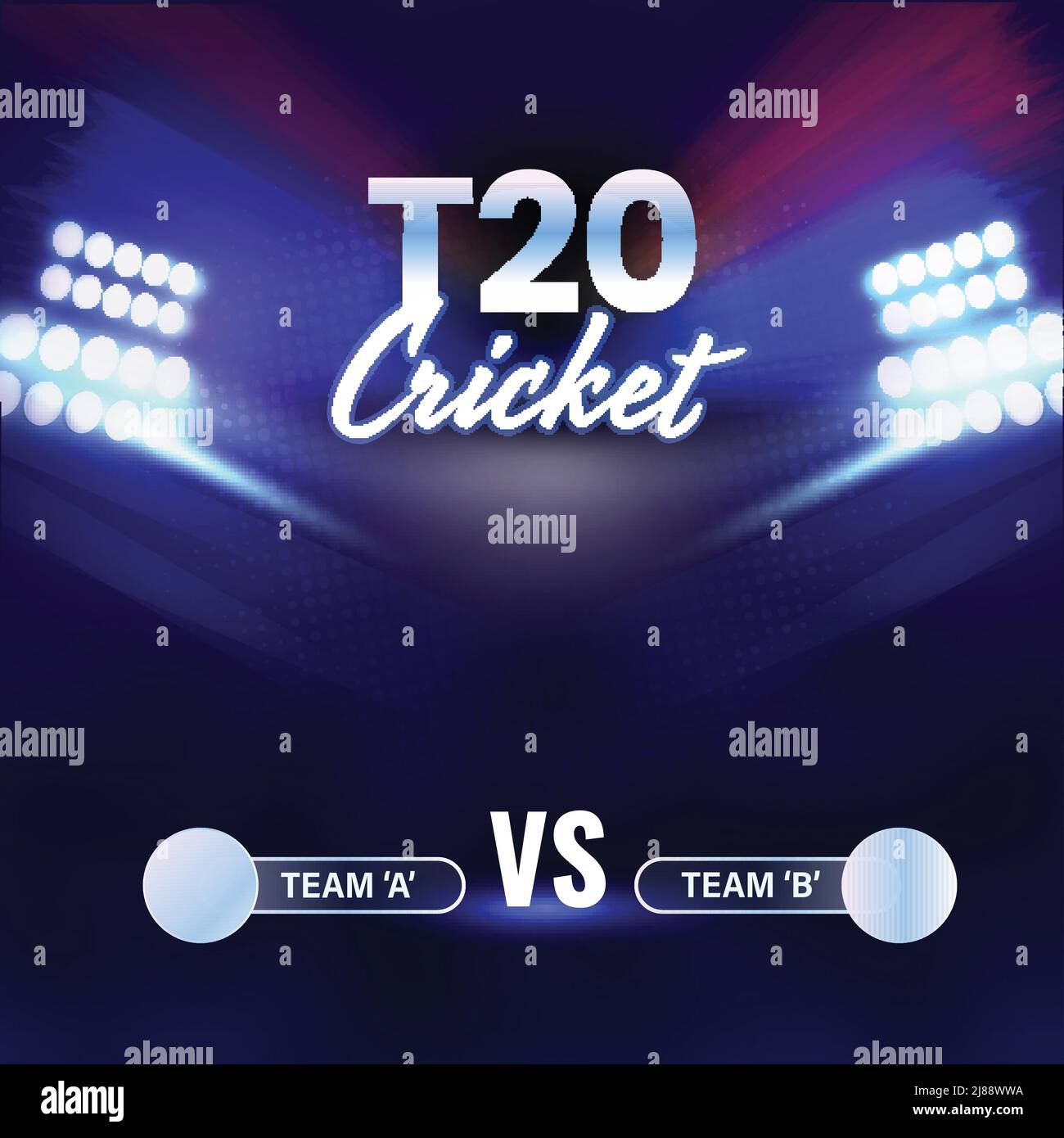 Cricket stadium lights hi-res stock photography and images - Alamy