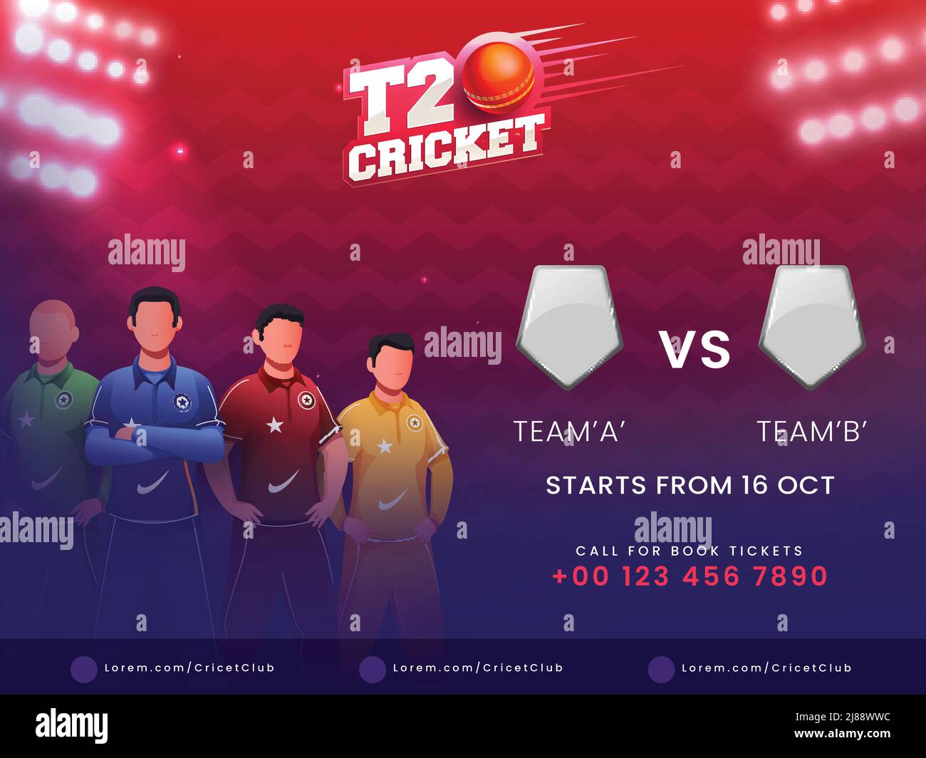 Cartoon cricket match Stock Vector Images - Alamy