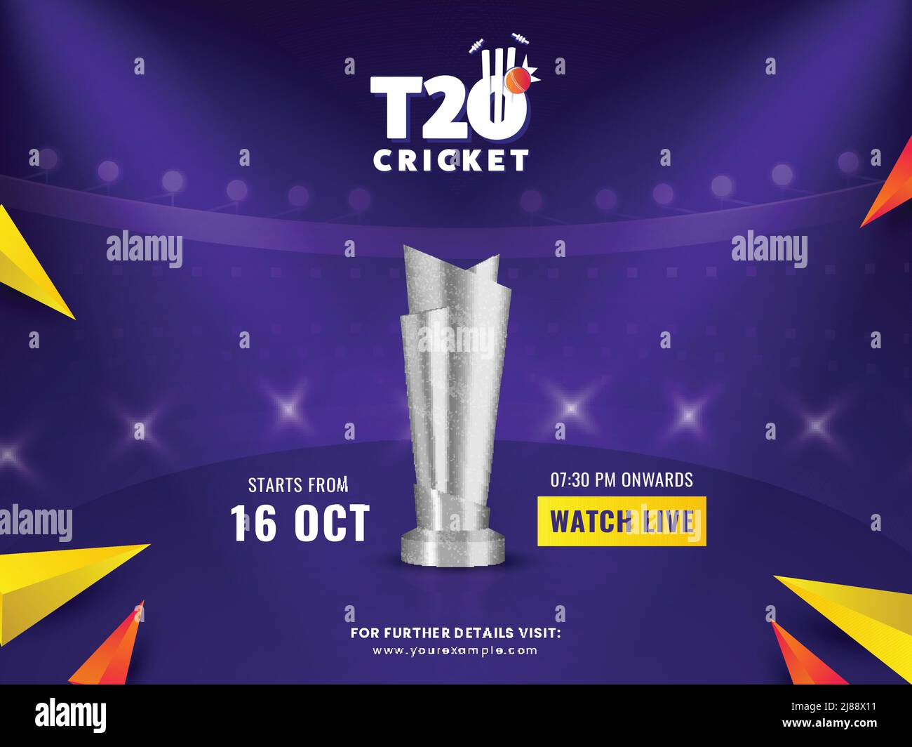 Cricket stadium 3d hi-res stock photography and images - Alamy