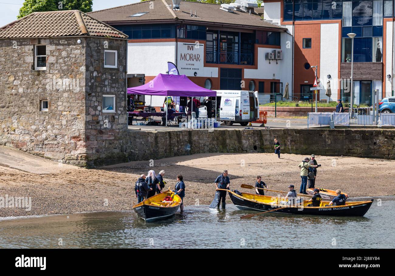Fisherrow Harbour, Musselburgh, East Lothian, Scotland, United Kingdom ...