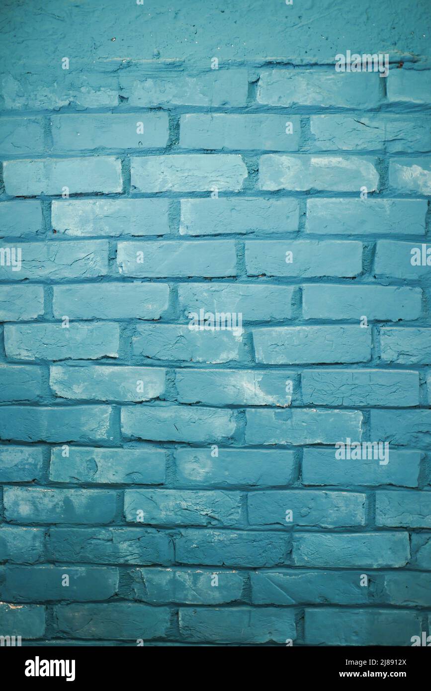 Old blue brick hi-res stock photography and images - Alamy