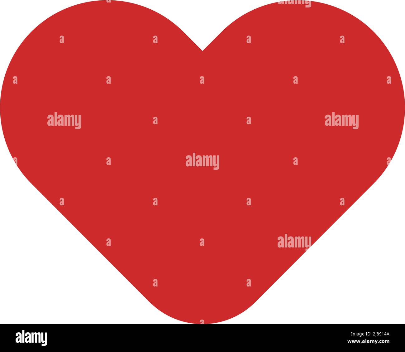 Small red heart icon. Editable vector Stock Vector Image & Art - Alamy