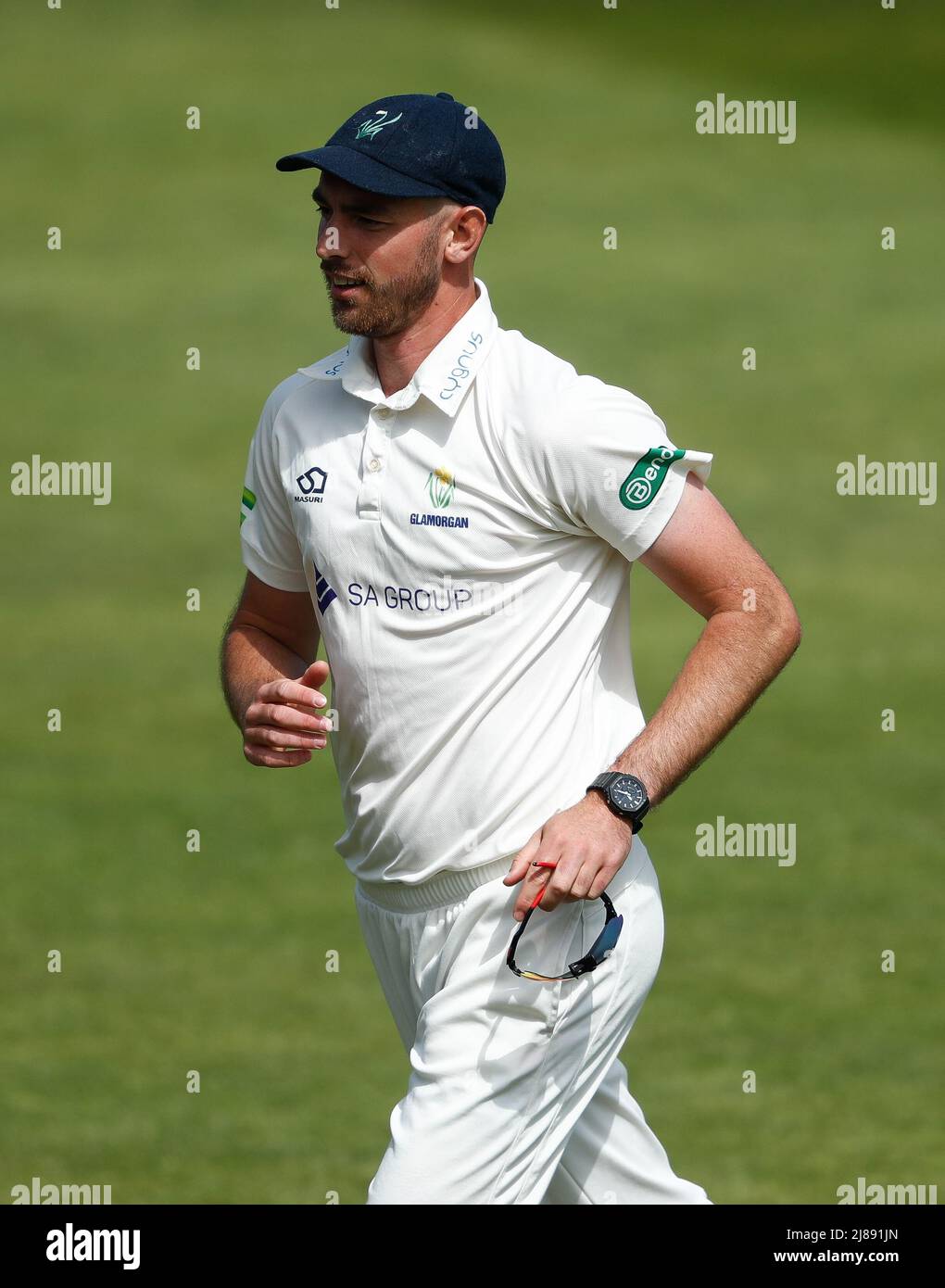 CHESTER LE STREET, UK. MAY 12TH James Weighell of Glamorgan seen during ...