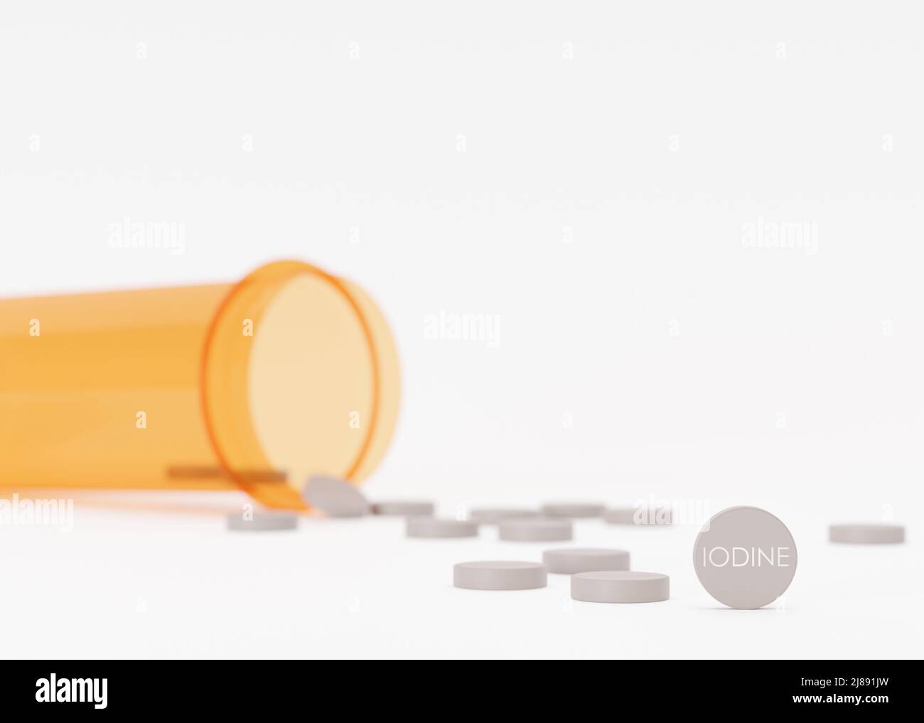 Potassium iodide tablets hi-res stock photography and images - Alamy