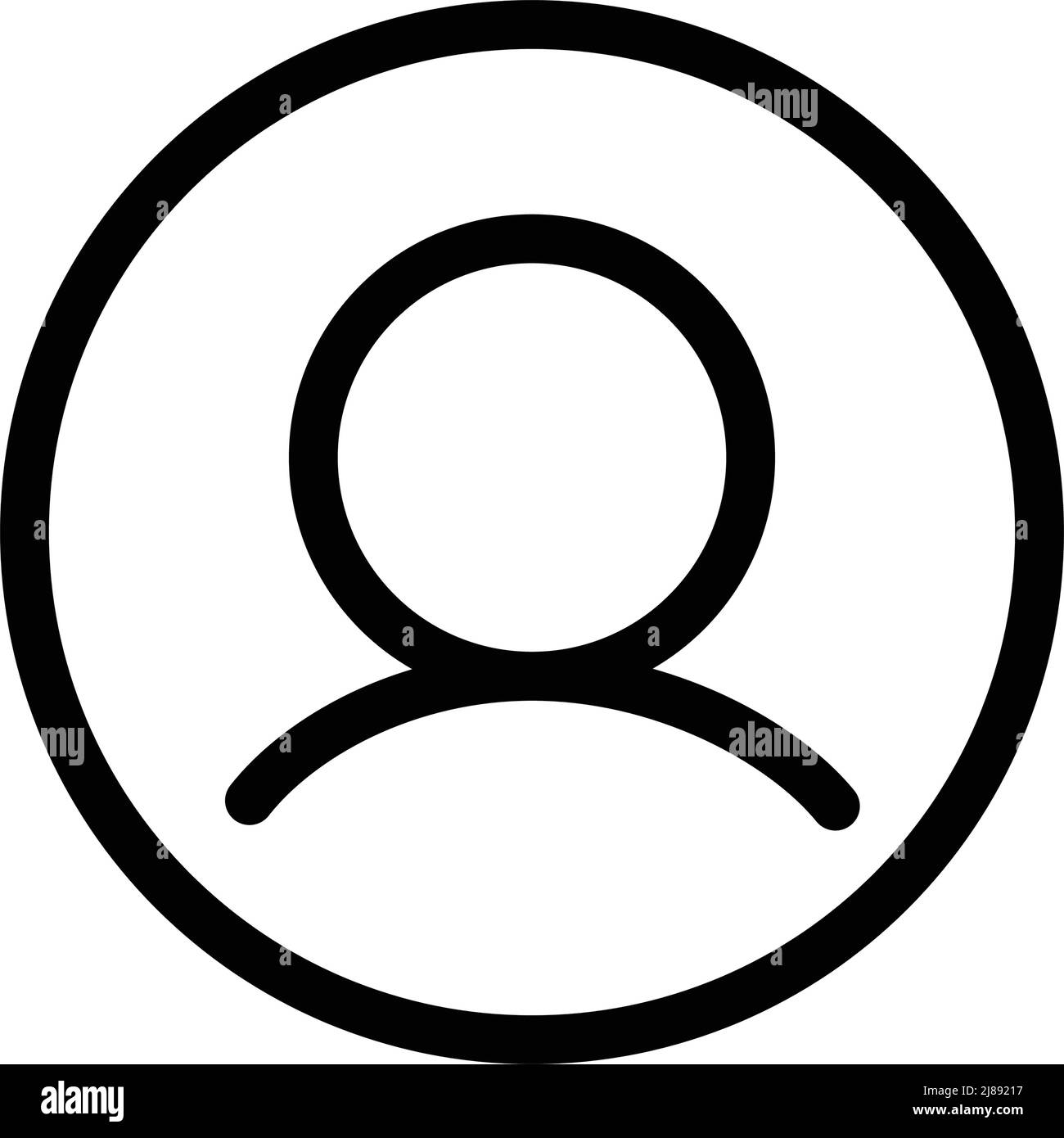 User icon Black and White Stock Photos & Images - Alamy