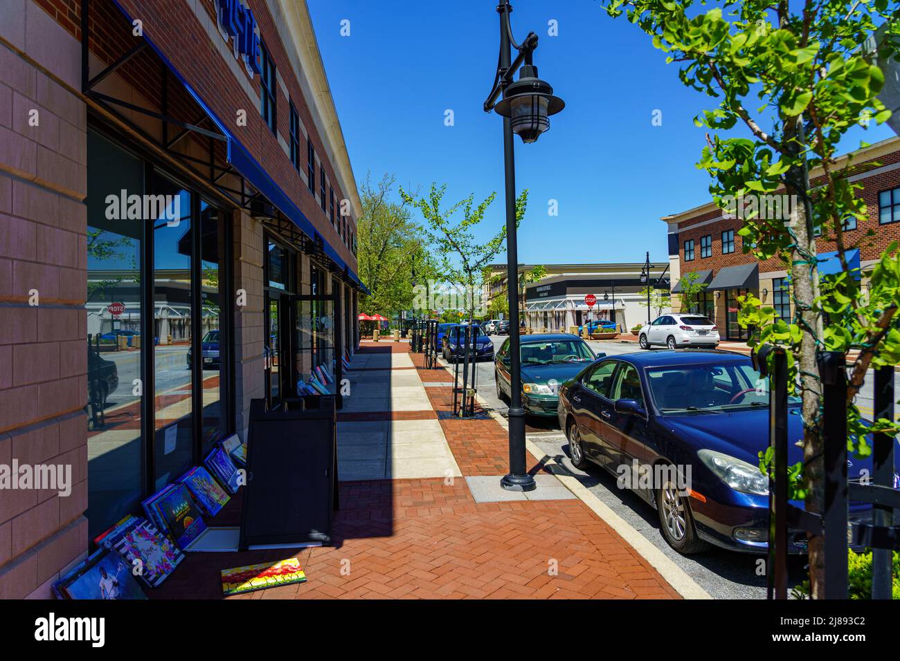 Exton, PA, USA - May 10, 2022: Main Street at Exton is a lifestyle and ...