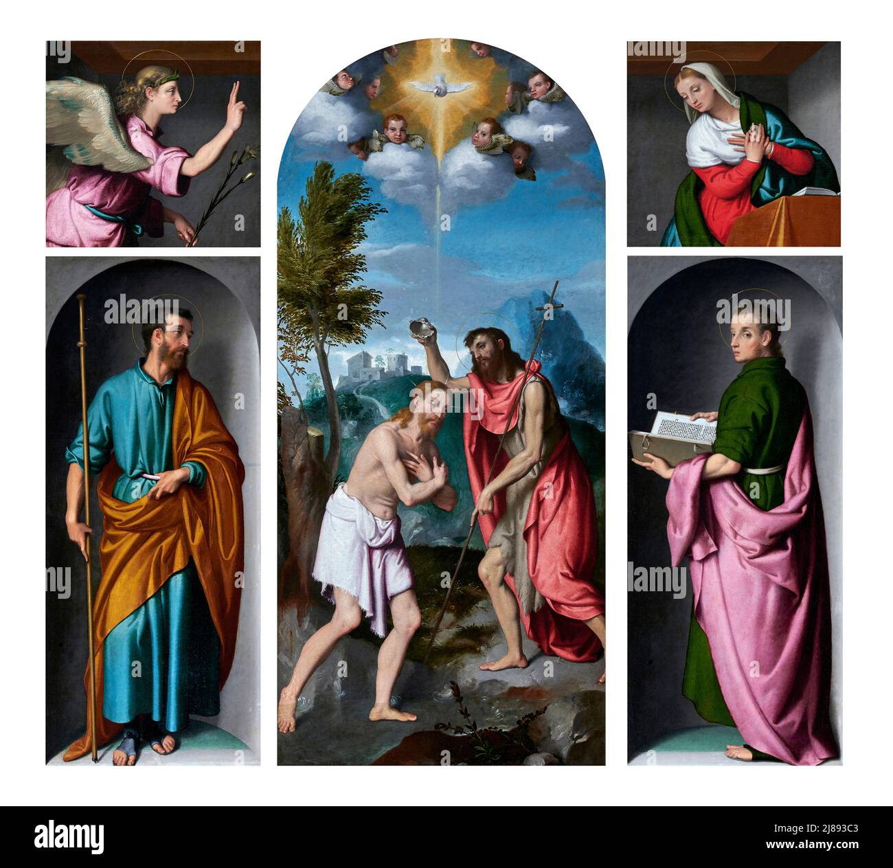 Apostolo giovanni evangelista hi-res stock photography and images - Alamy