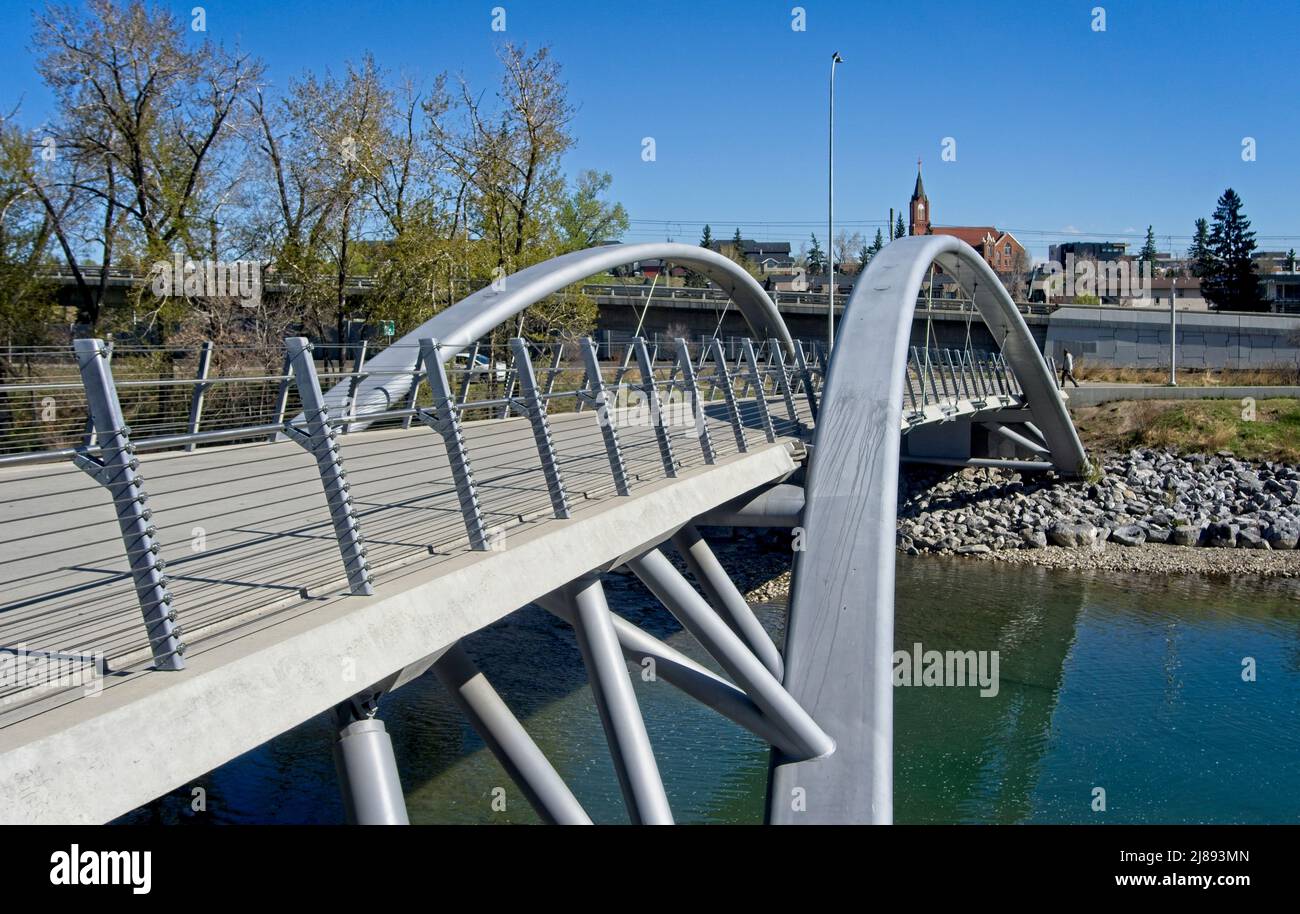 George C. King Bridge Downtown Calgary Alberta Stock Photo - Alamy