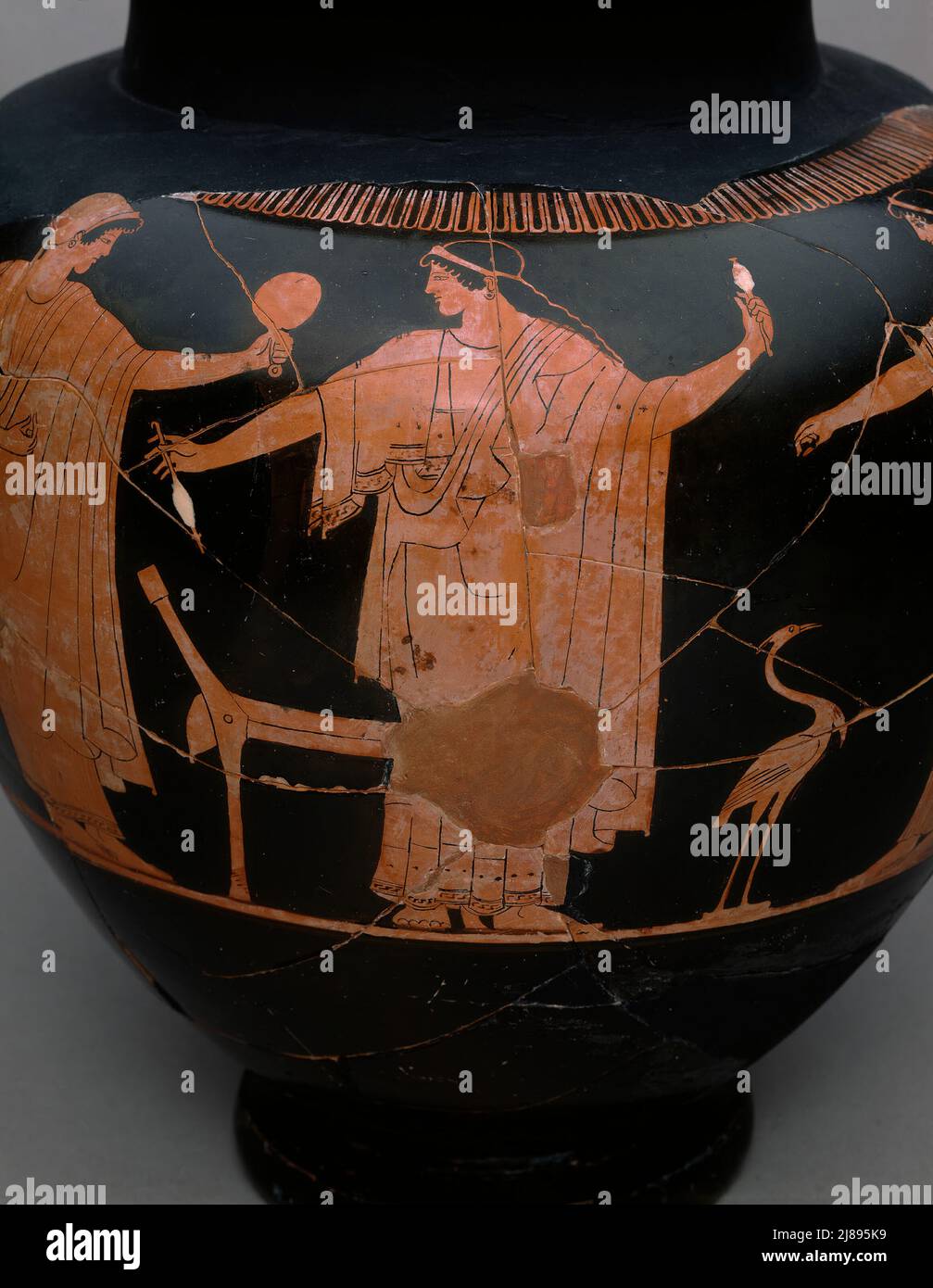 Attic black figure stamnos hi-res stock photography and images - Alamy