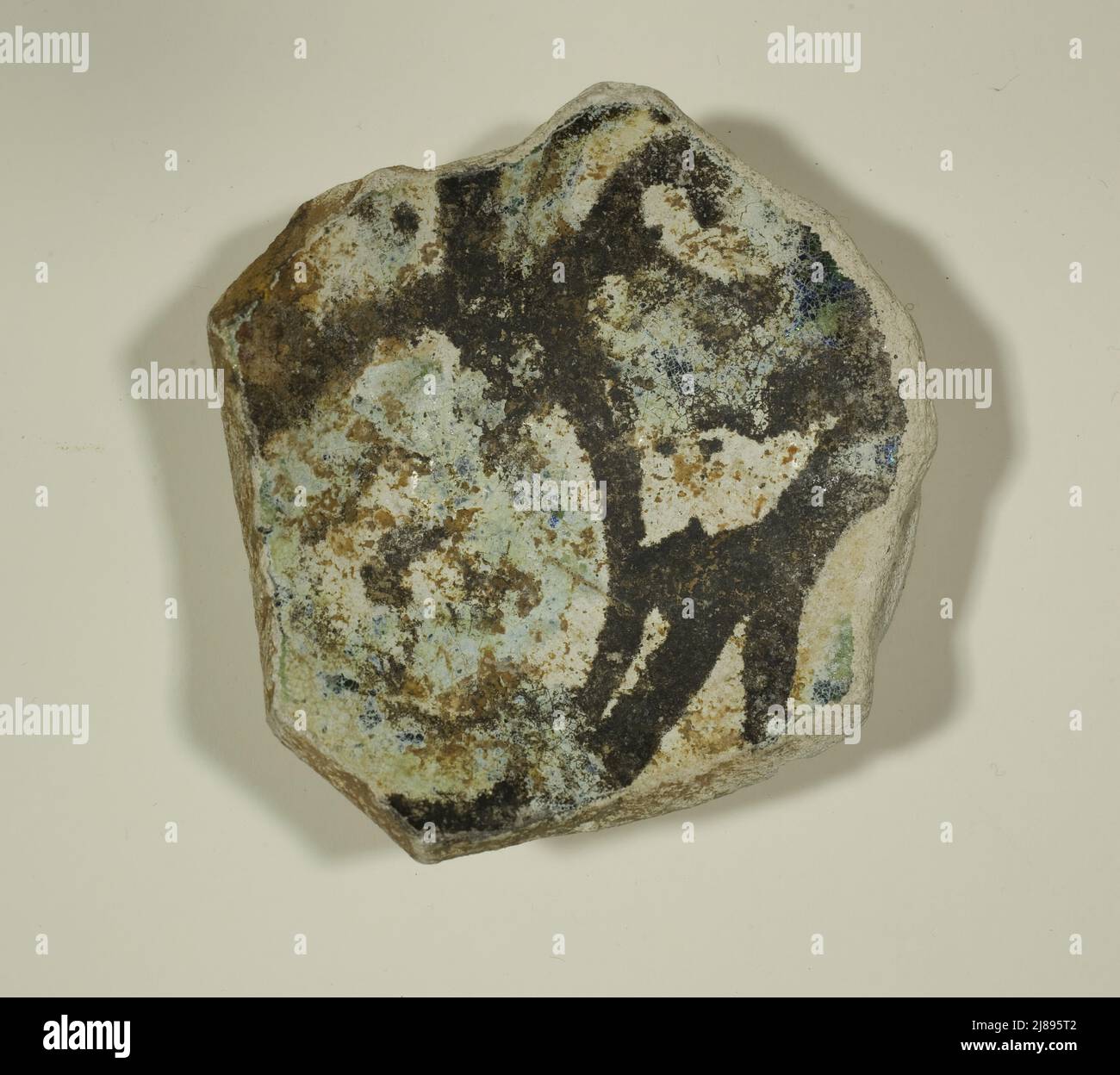 Fragment of a Bowl, 13th-14th century Stock Photo - Alamy