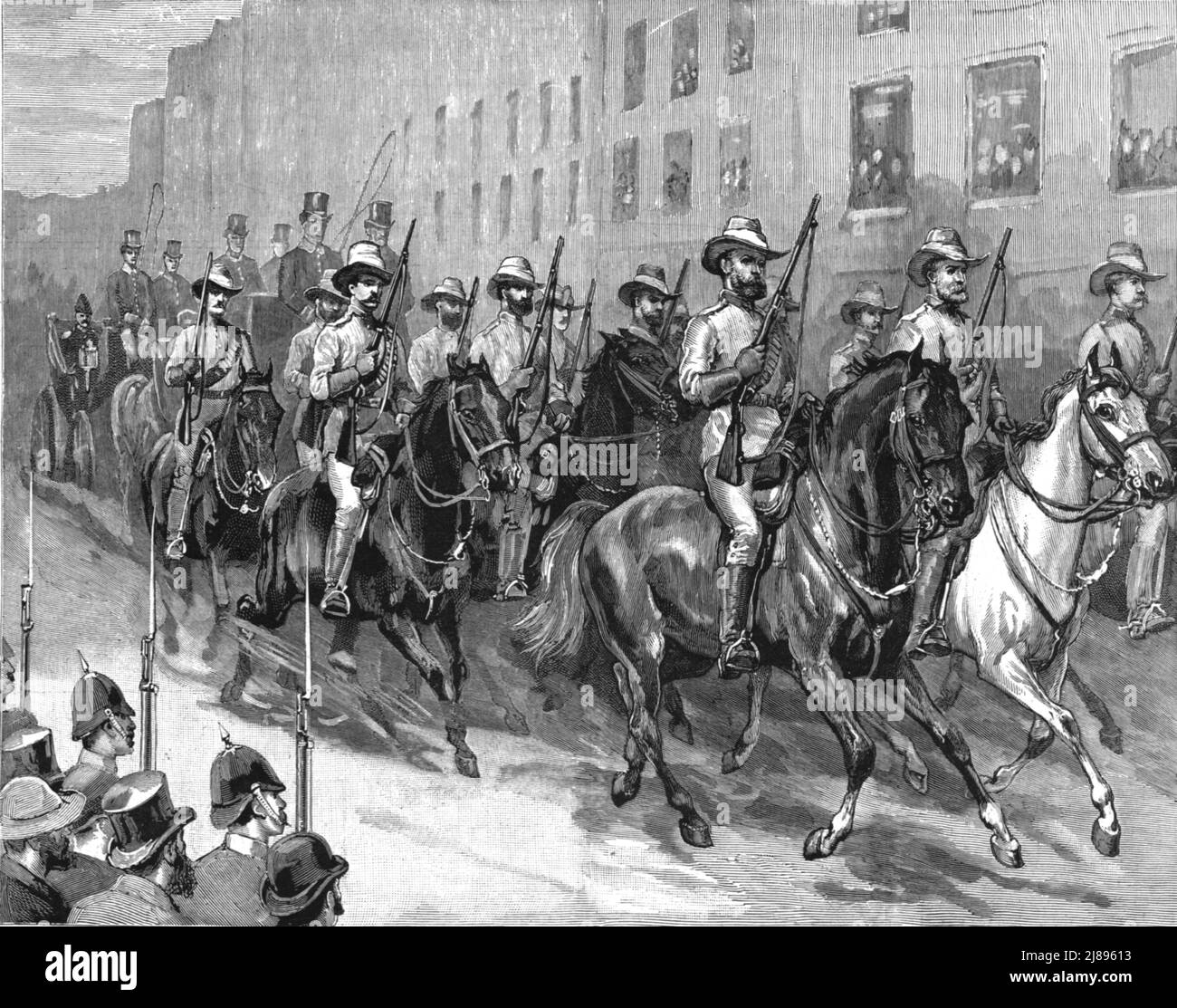 Mounted infantry hi-res stock photography and images - Alamy