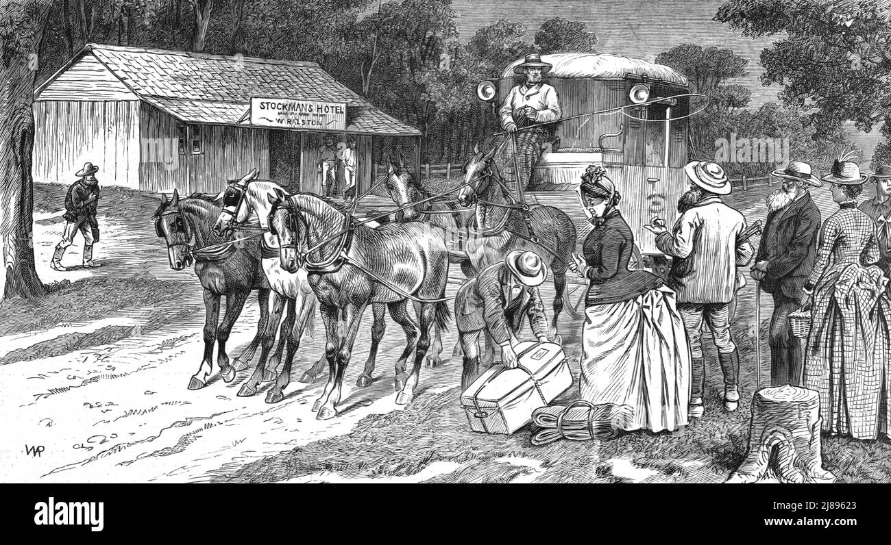 ''The Melbourne CentennialInternational Exhibition- Up-country people ...