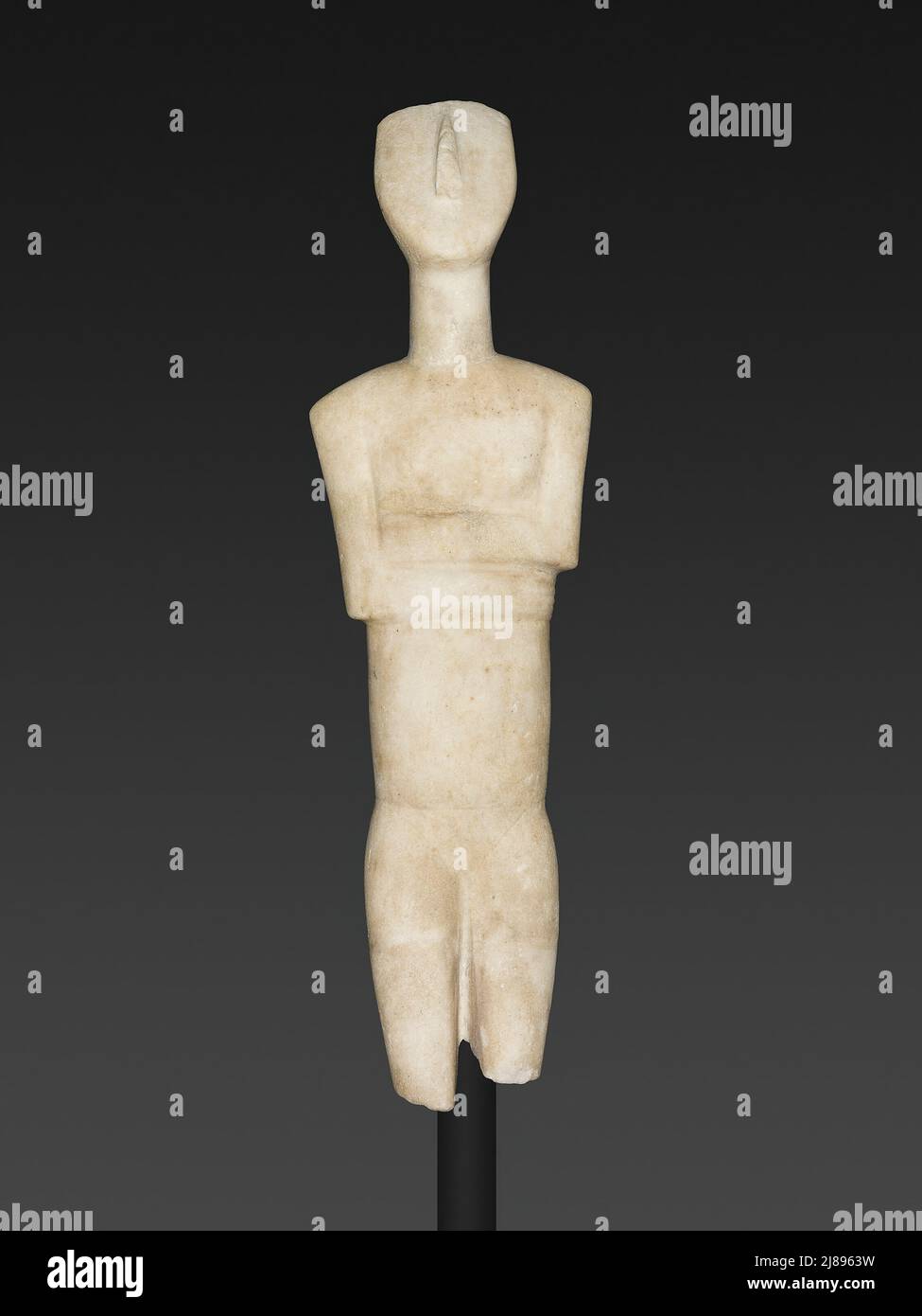Statuette of a Female Figure, Early Bronze Age, 2600-2400 BCE Stock ...