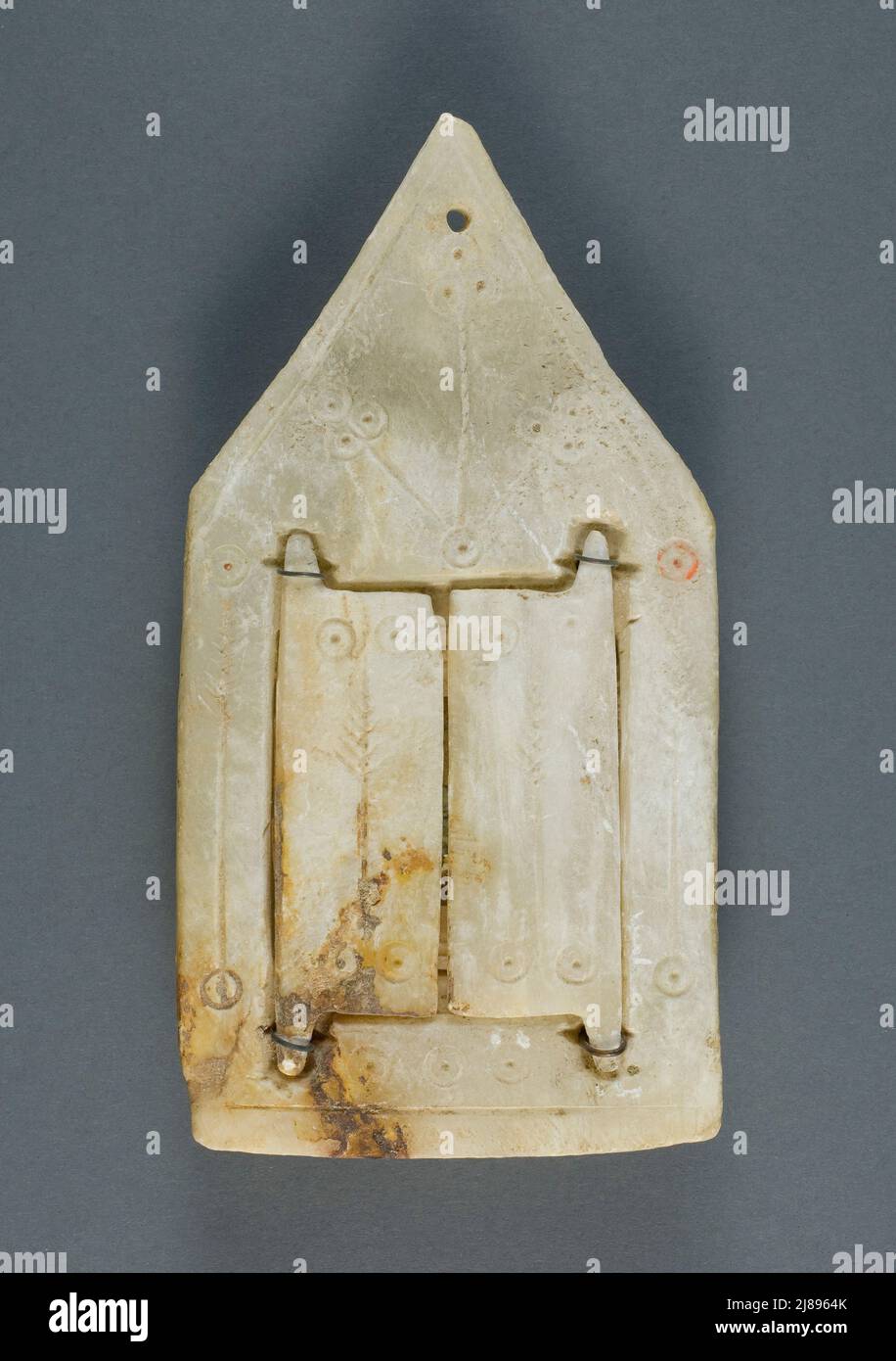 Mirror with Frame, Late Roman-Byzantine Period (4th-7th century Stock ...