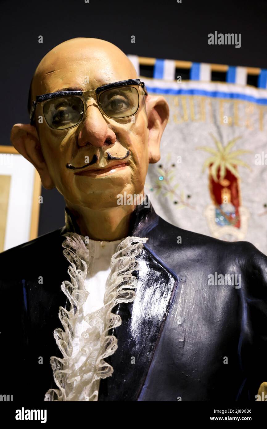 Alicante, Spain- May 12, 2022: Pardoned ninots exhibited in the ...