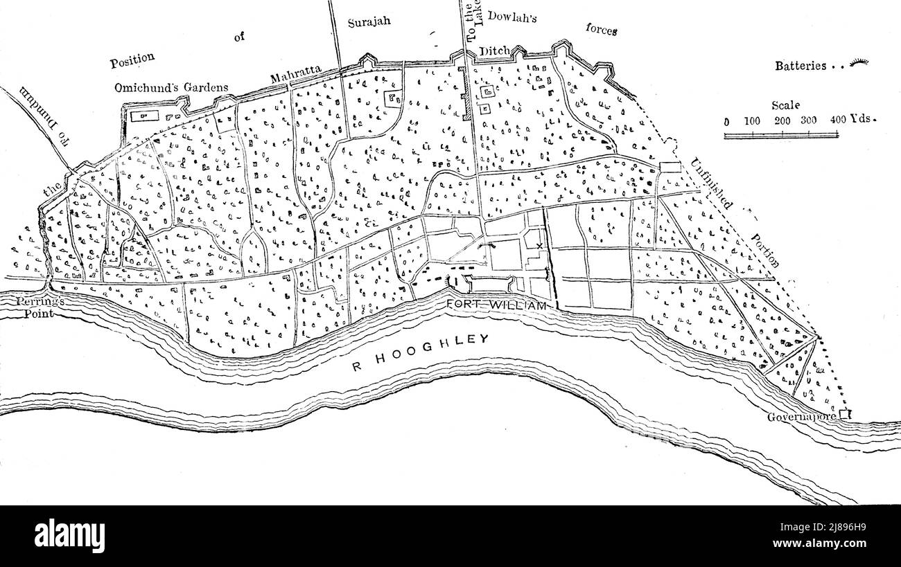 India map 18th century hi-res stock photography and images - Alamy