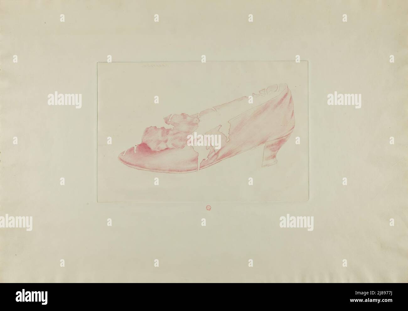 The Assault of the Shoe, 1888 Stock Photo - Alamy