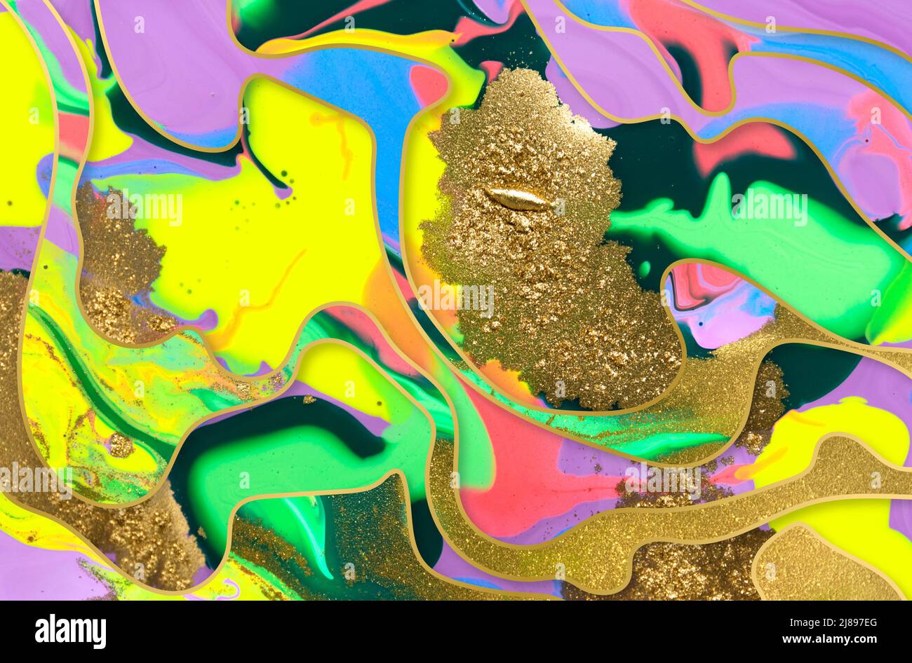 Psychedelic layers hi-res stock photography and images - Alamy