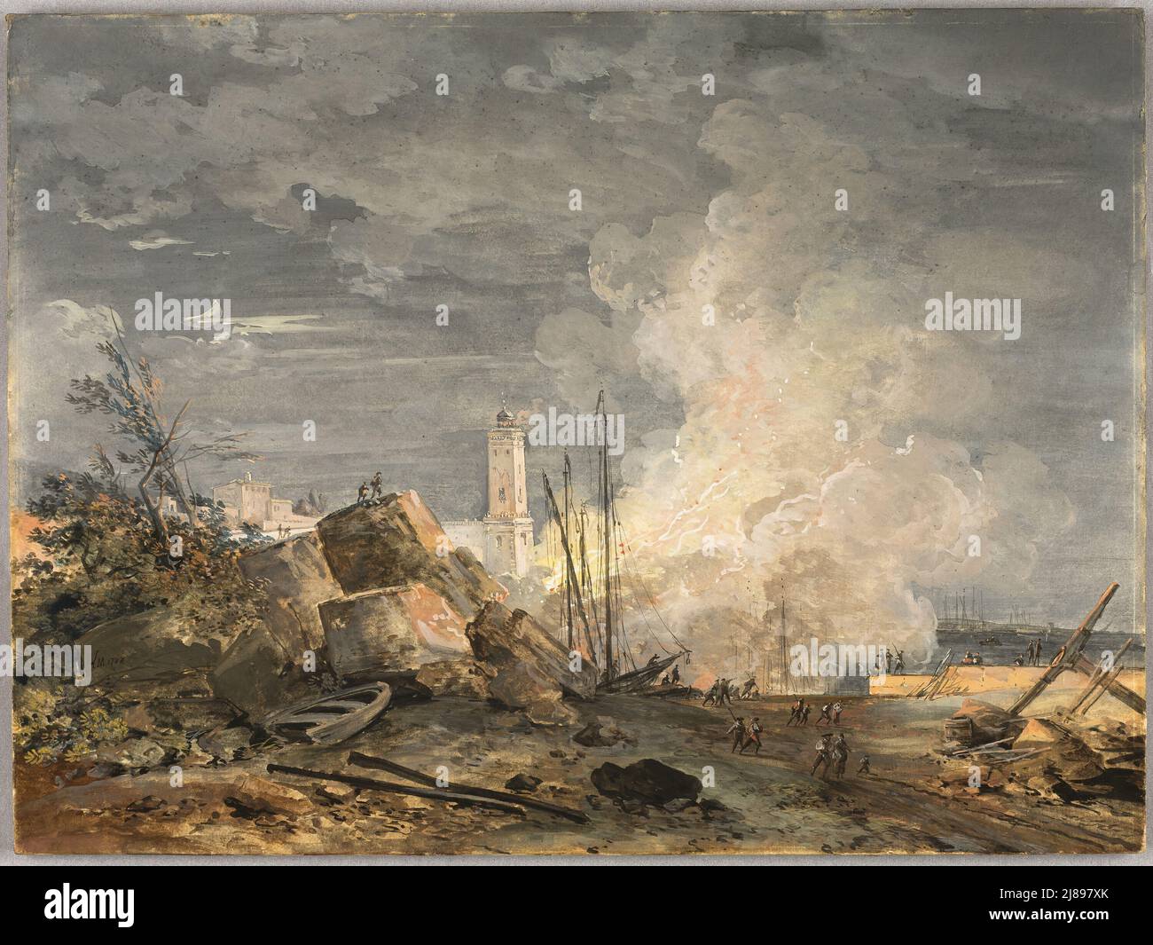 1788 fire hi-res stock photography and images - Alamy