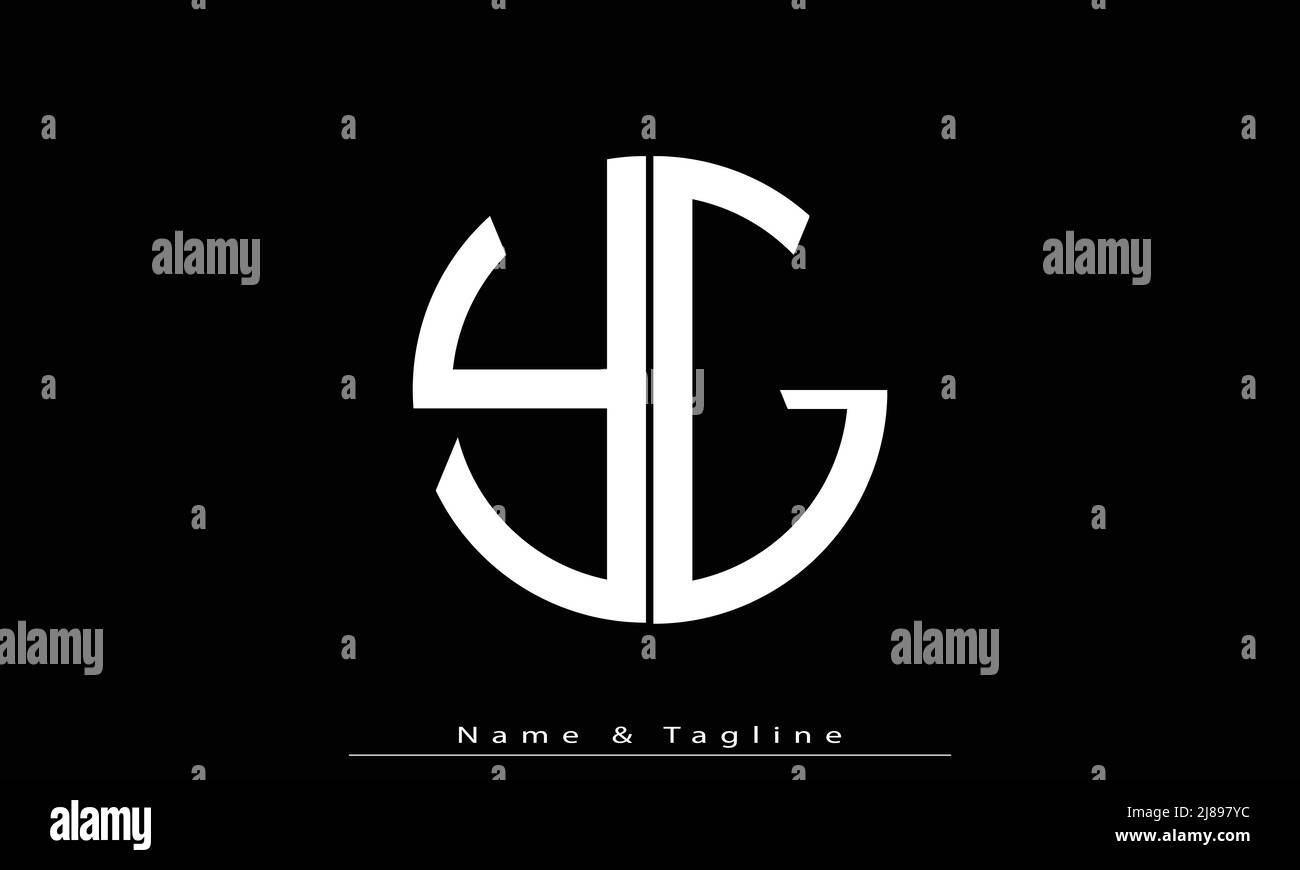Yg alphabet Stock Vector Images - Alamy