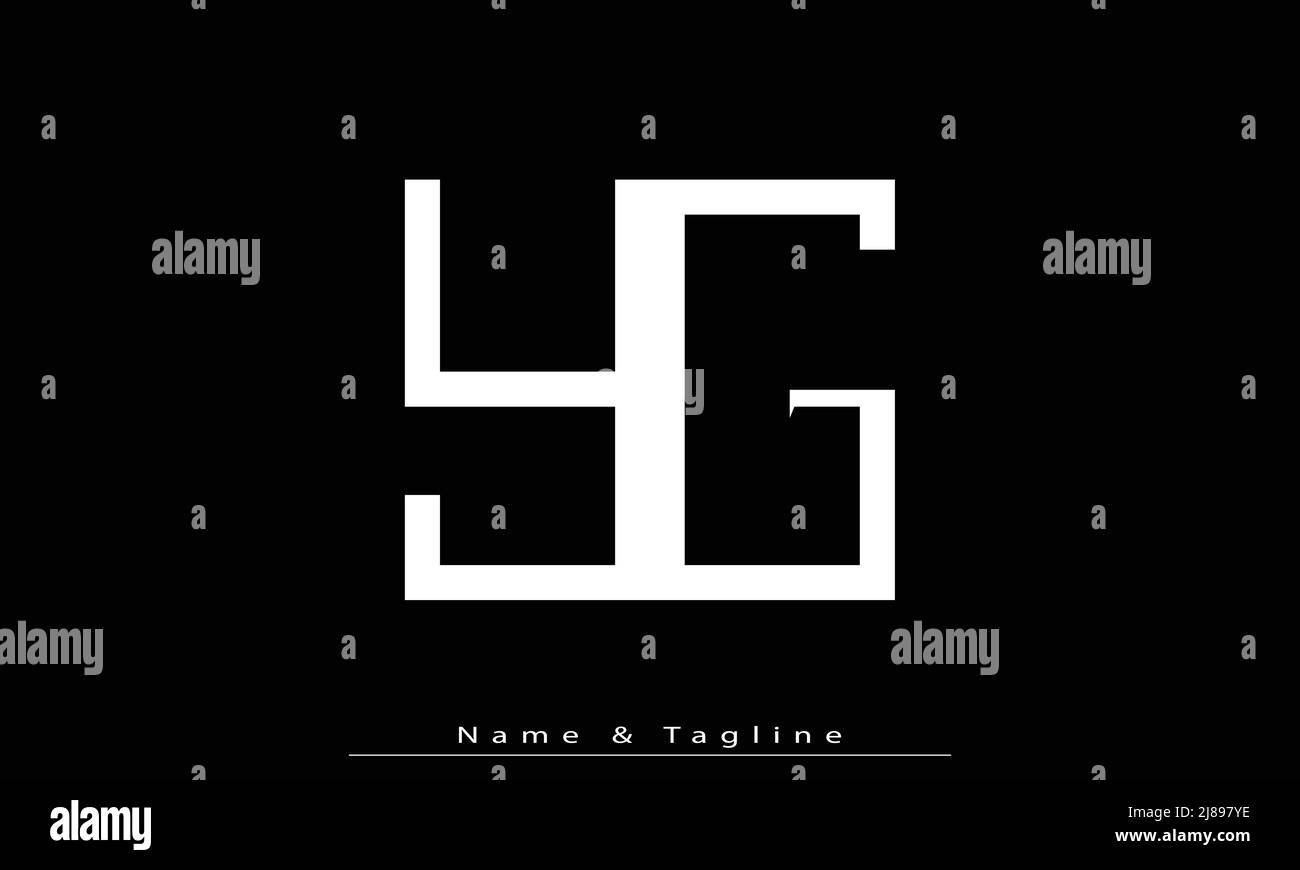 Alphabet letters Initials Monogram logo YG , GY Stock Vector Image ...
