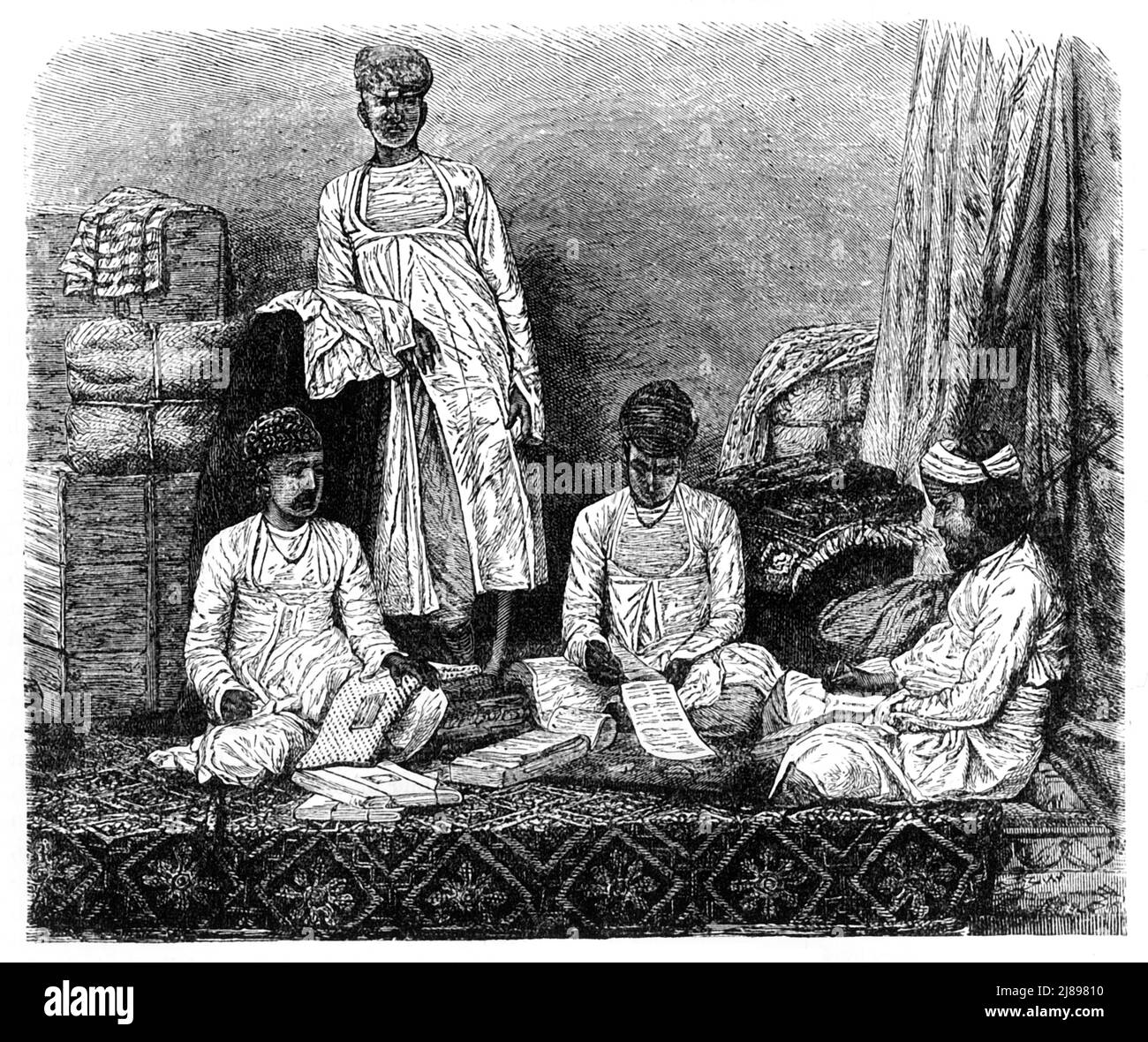 India trade rajasthan 19th century hi-res stock photography and images ...