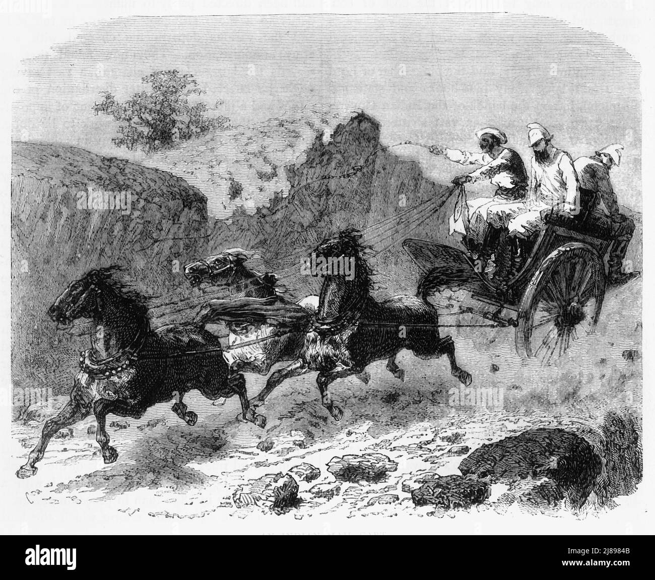 Indian mail cart hi-res stock photography and images - Alamy