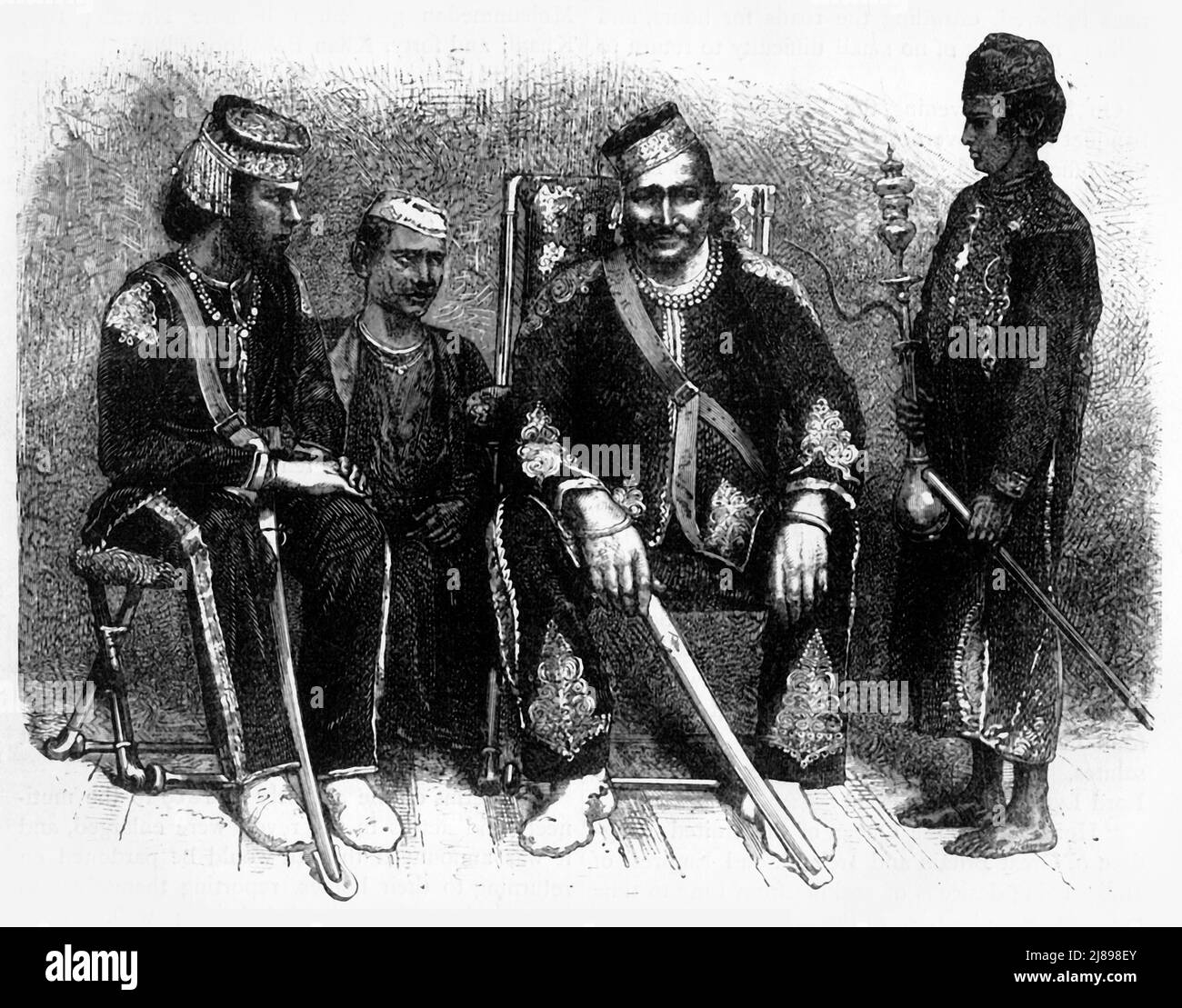 Indian father child india Black and White Stock Photos & Images - Alamy