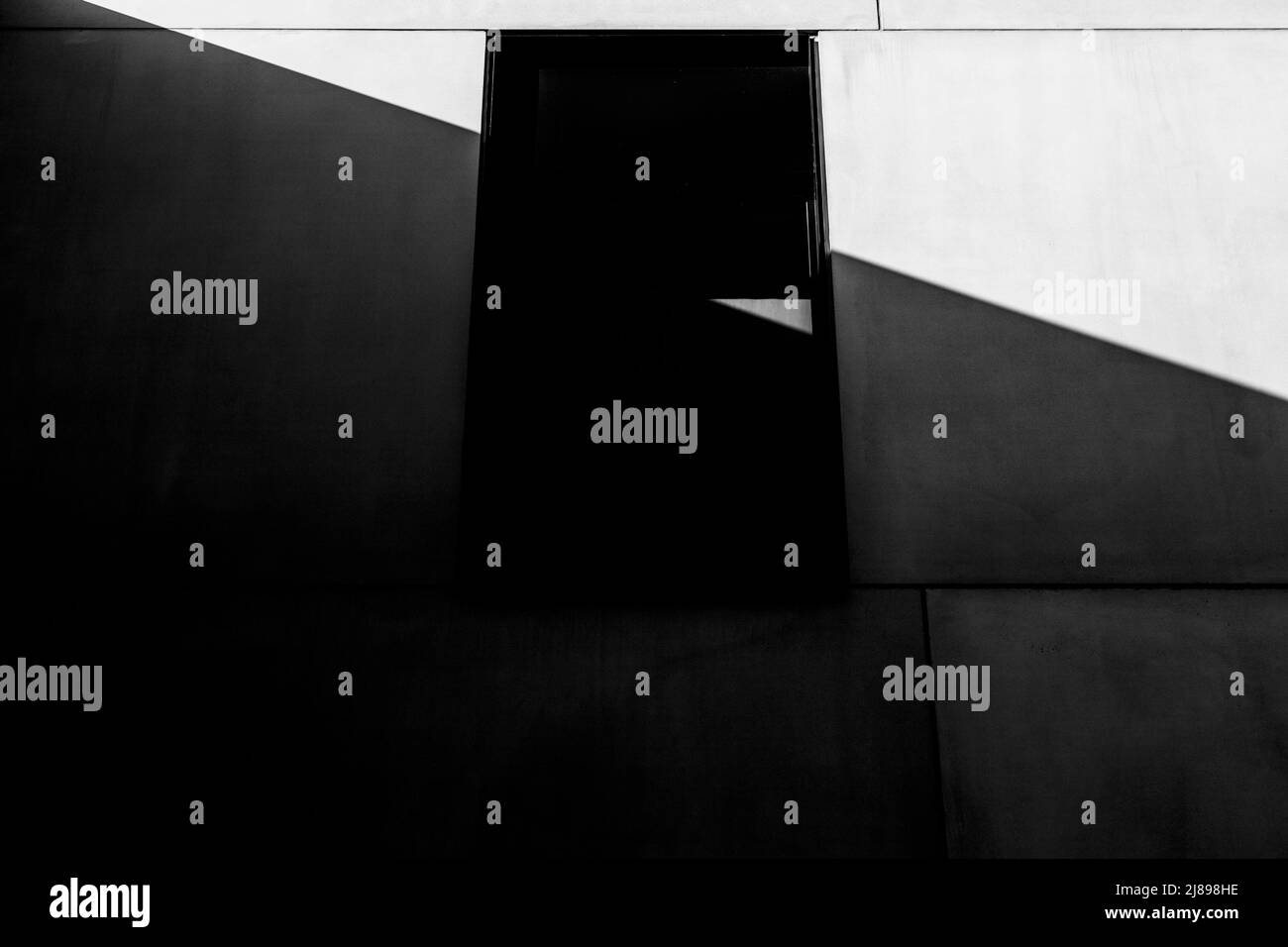 Geometric shadow office building Stock Photo - Alamy