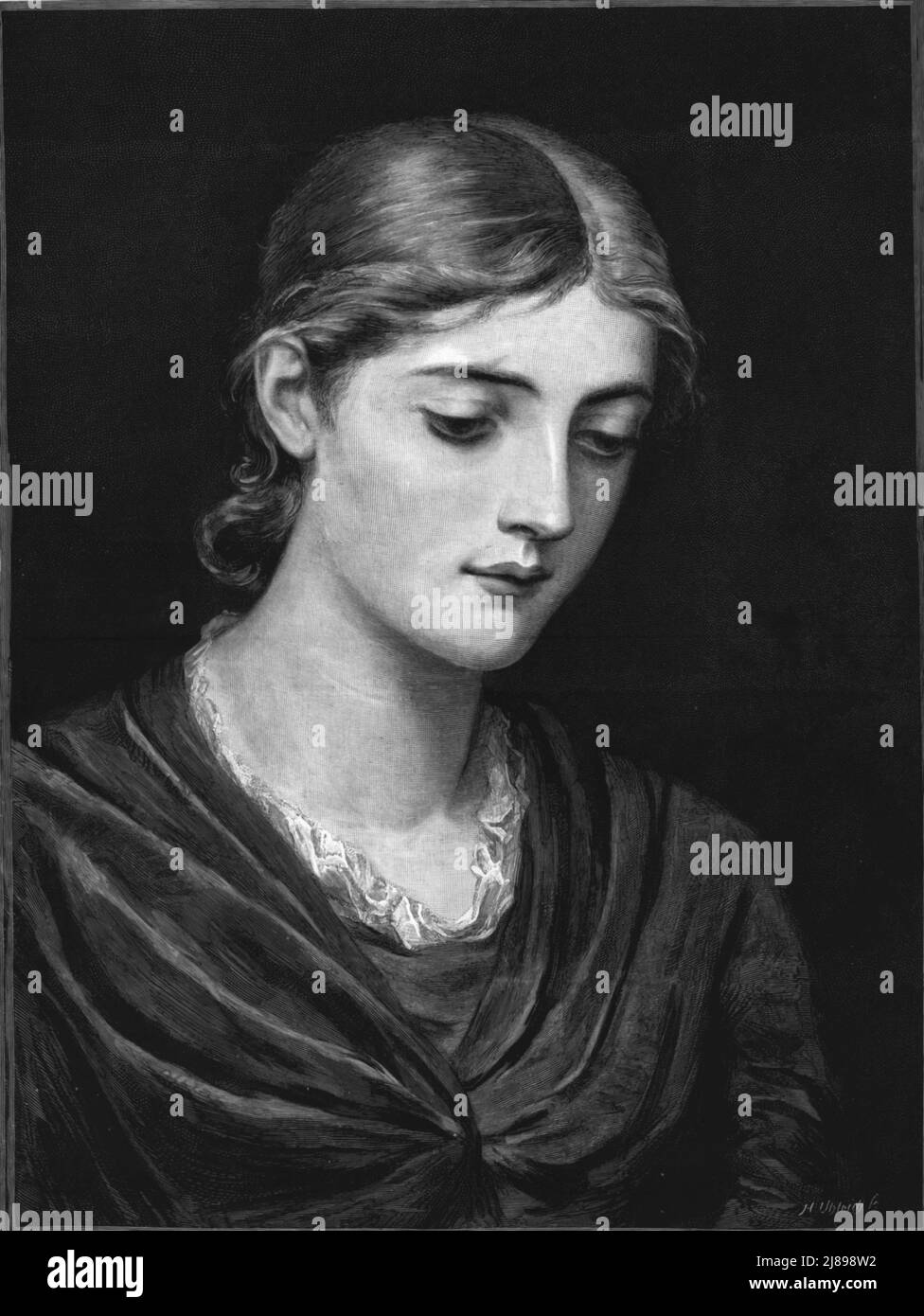 ''Type of Beauty, ', 1888. From, 'The Graphic. An Illustrated Weekly ...