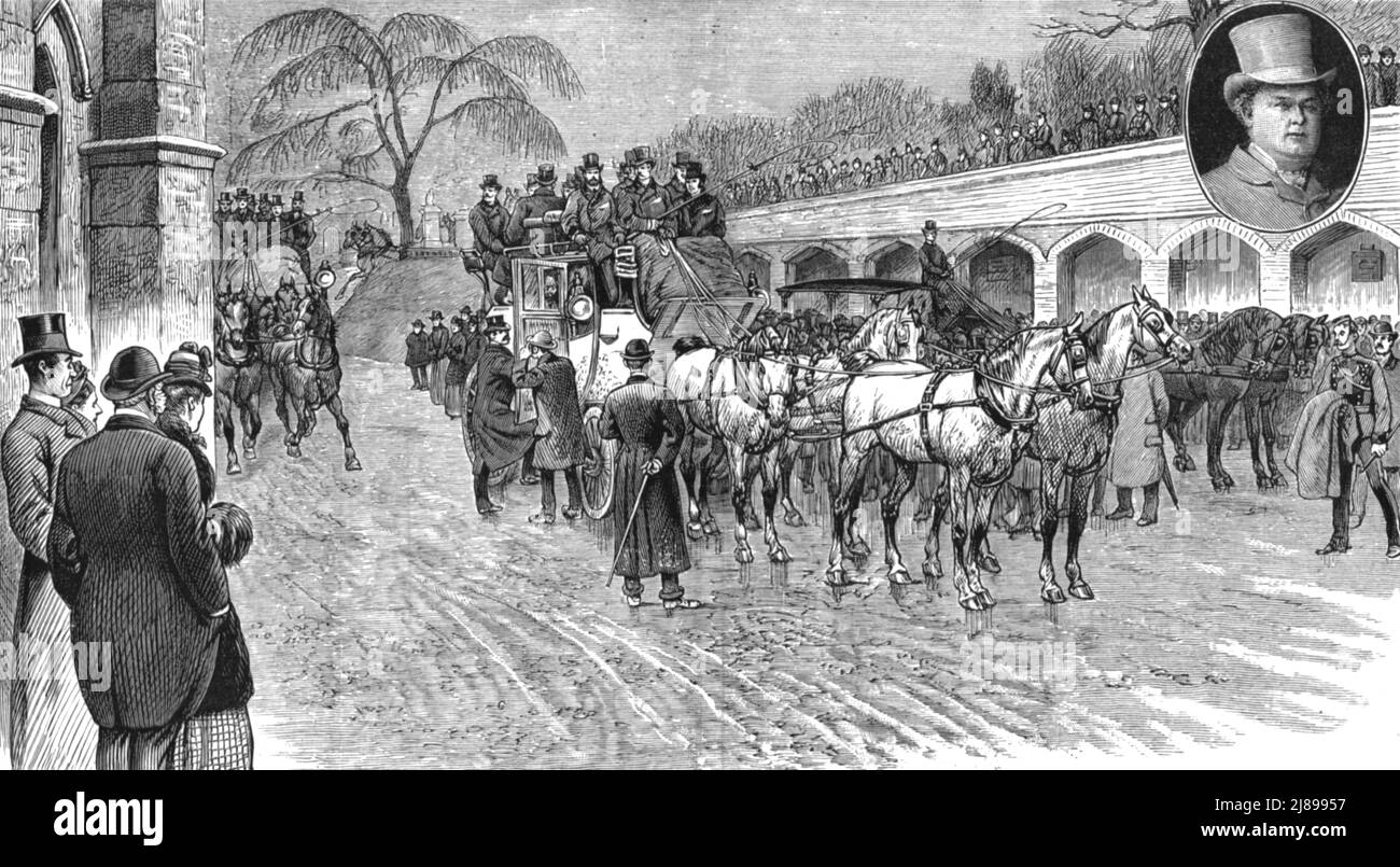 ''The Funeral of the late James Selby, the celebrated "Whip"; the ...