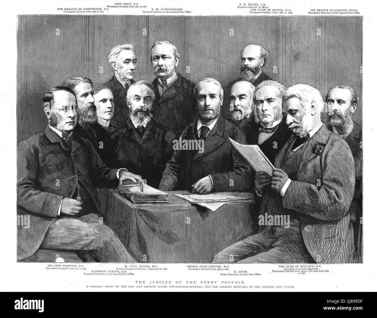 ''The Jubileeof the Penny Postage; A Portrait of the Past and Present ...