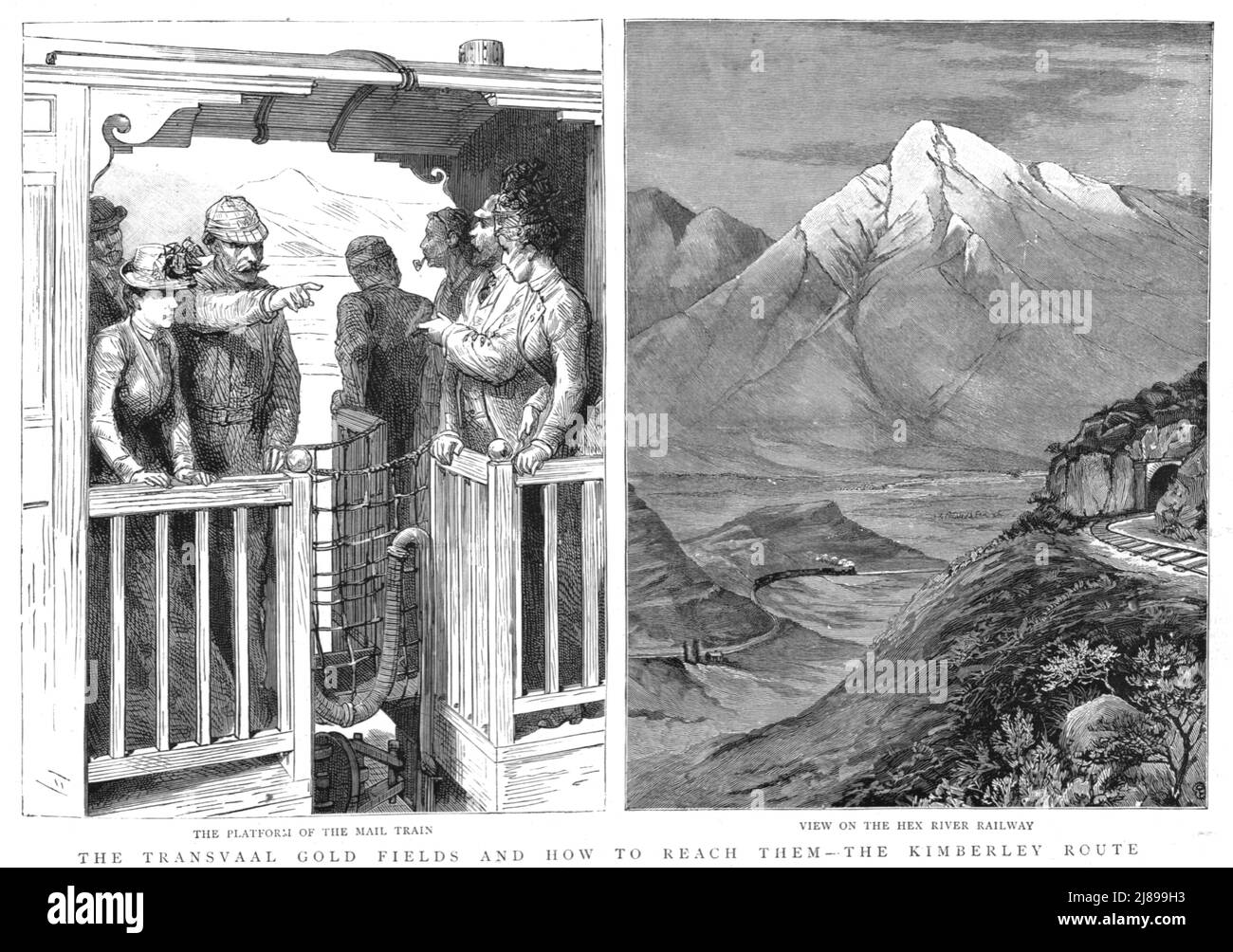 ''The Transvaal Gold Fields and how to reach them--The Kimberly Route ...