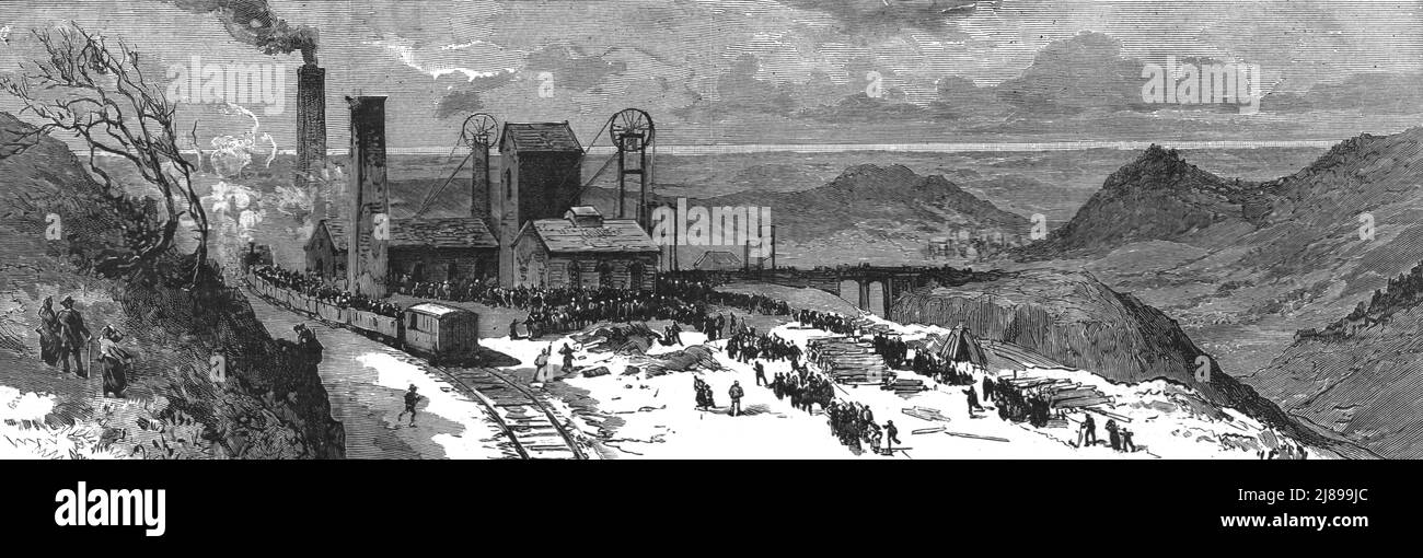 ''The Disastrous Colliery Explosion at Llanerch, Monmouthshire; General ...
